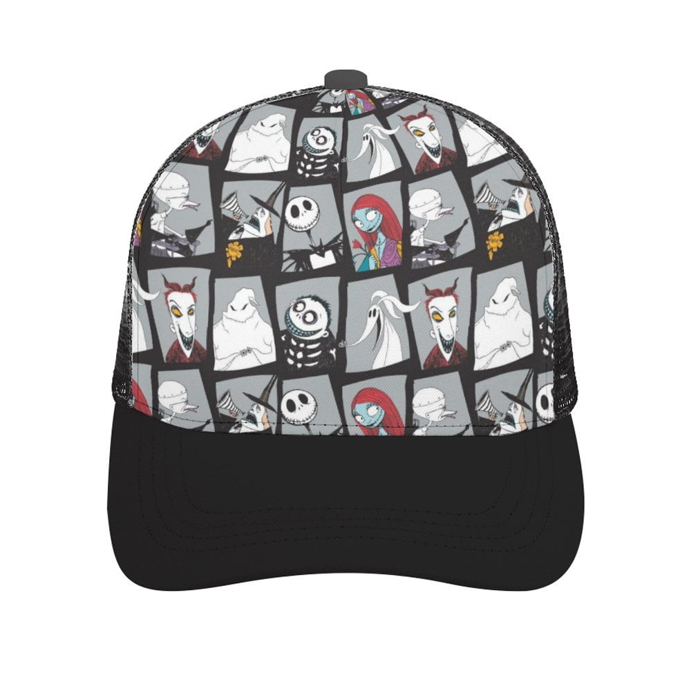 The Nightmare Before Christmas Caps Breathable Baseball Cap Dad Hat ...