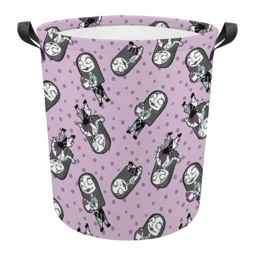 The Nightmare Before Christmas Circular Laundry Hamper Foldable Large ...