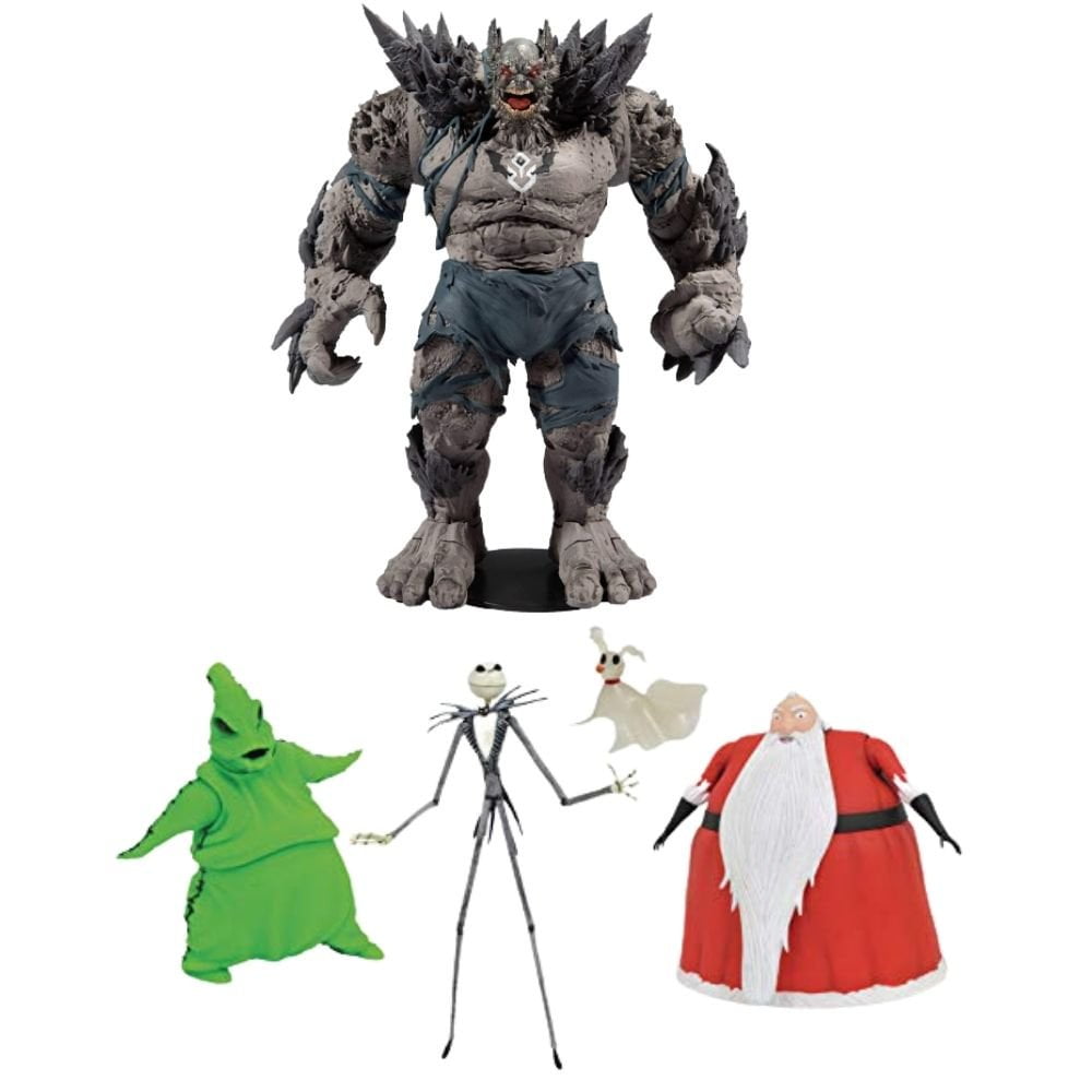 The Nightmare Before Christmas Deluxe Lighted Action Figure Box Set ...
