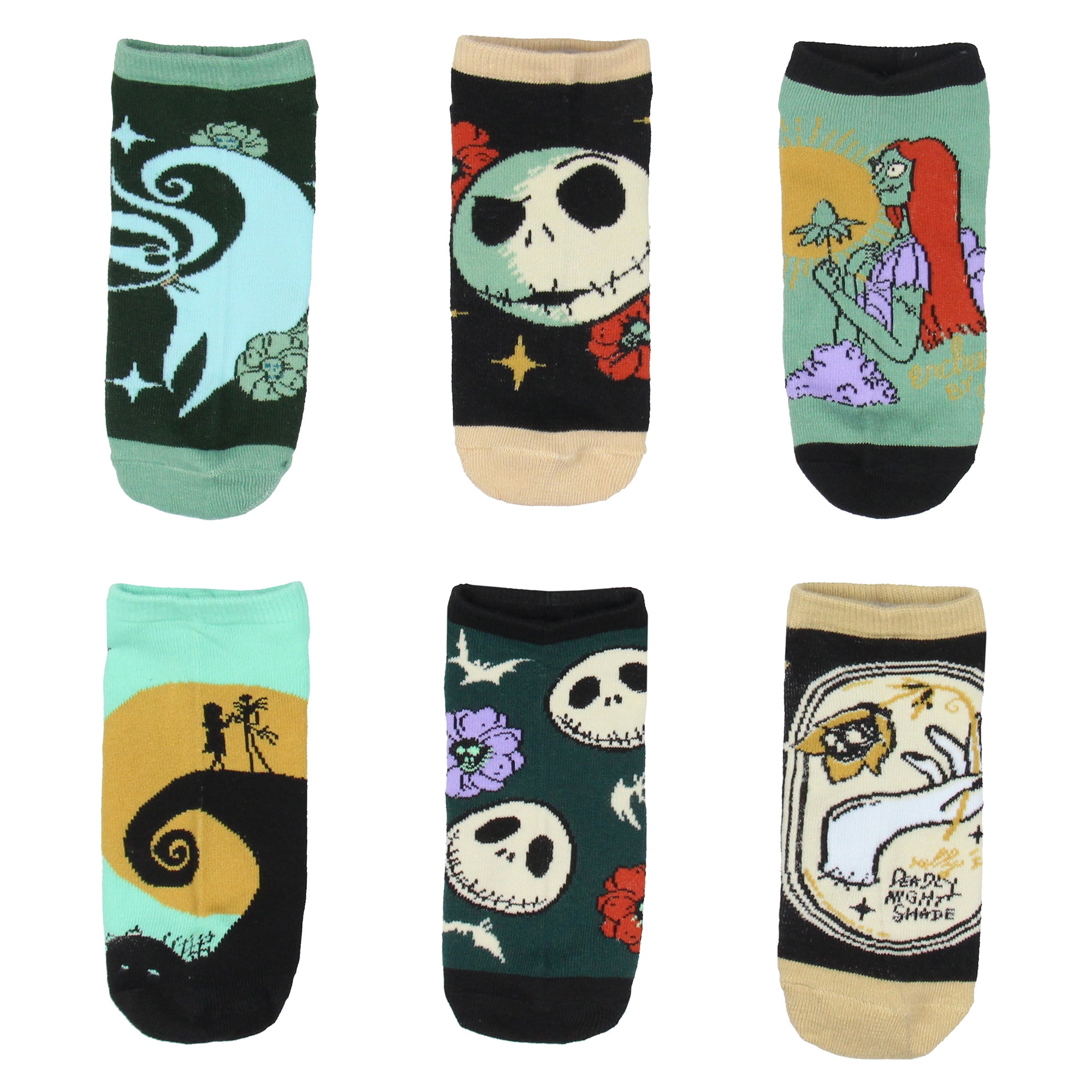 Disney The Nightmare Before Christmas Socks Adult Unisex Earth Tones ...