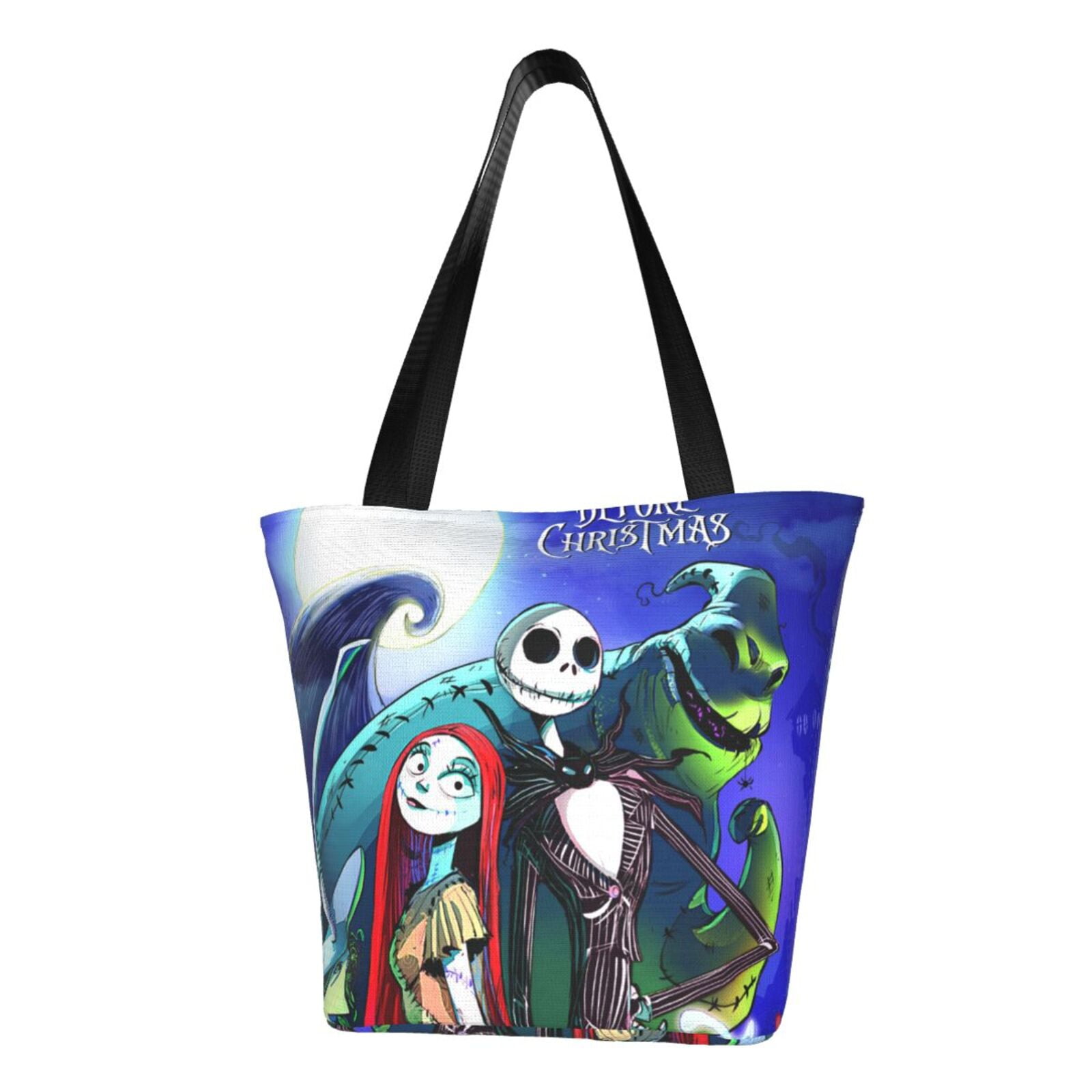 The Nightmare Before Christmas Film Women's Tote Bag Large Capacity ...