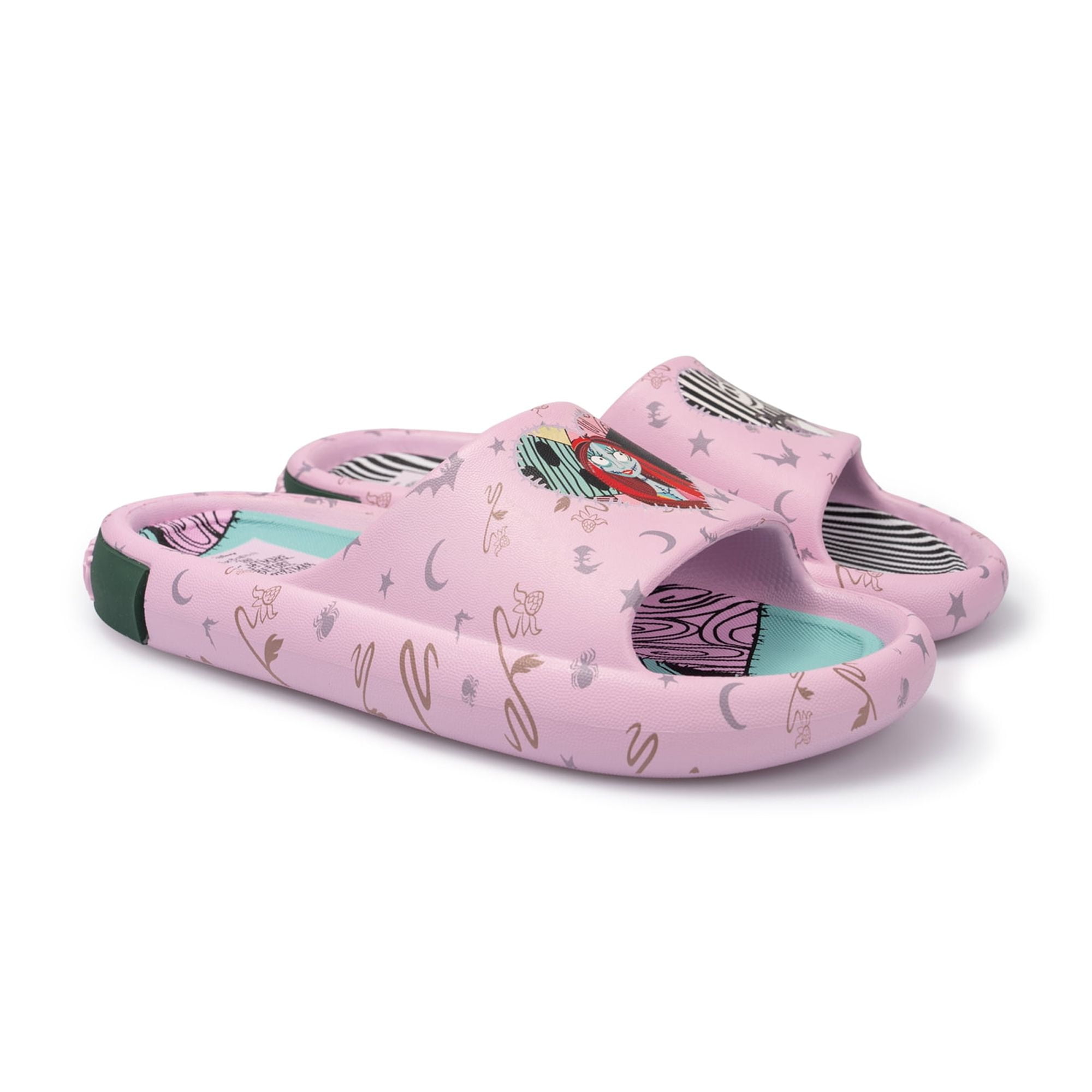 Disney Nightmare Before Christmas Girls Comfort Slides - Walmart.com