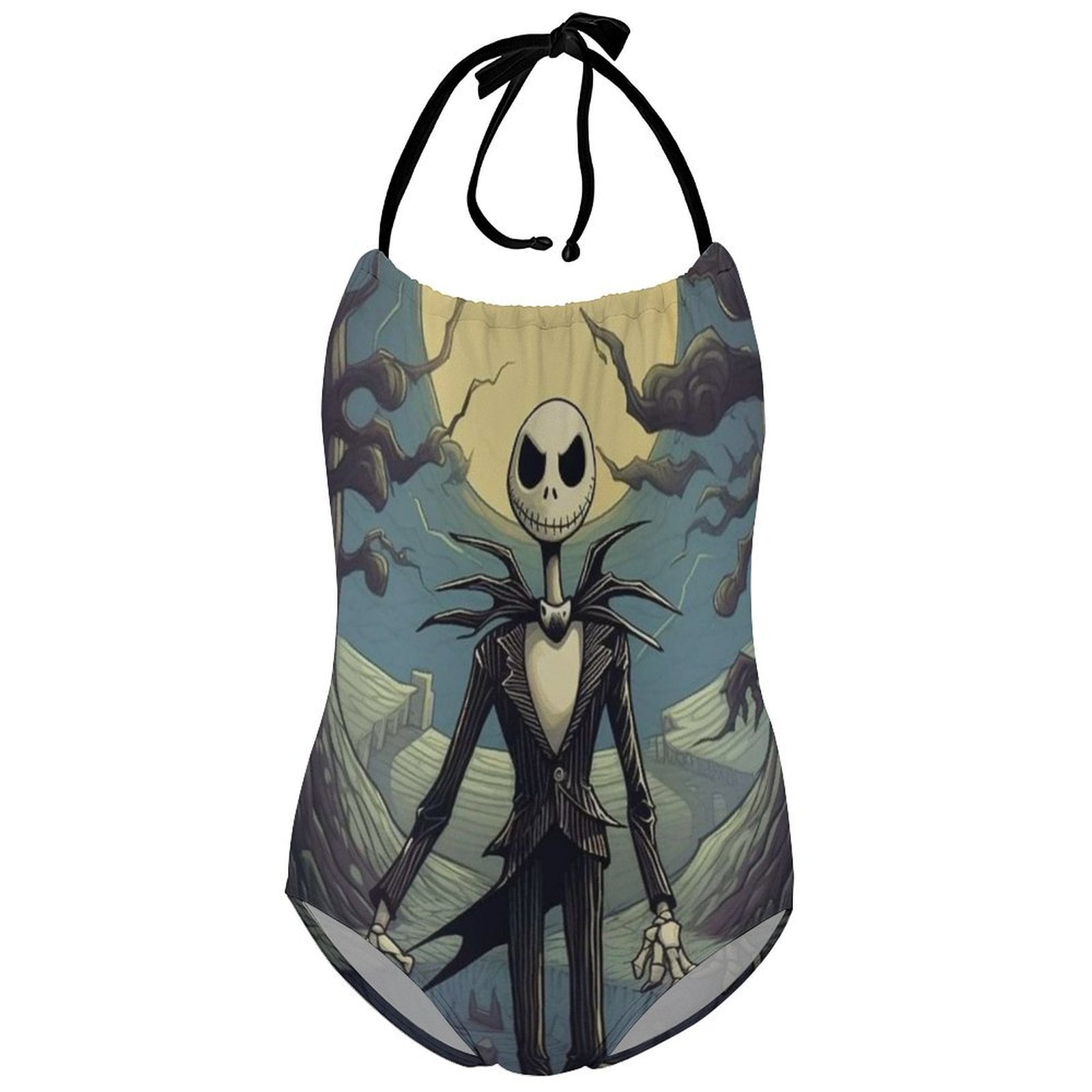 The Nightmare Before Christmas Girls One Piece Swimsuit Quick Dry ...