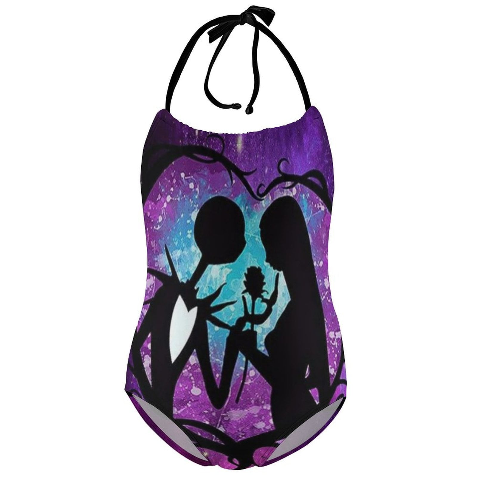 The Nightmare Before Christmas Girls One Piece Swimsuit Quick Dry ...