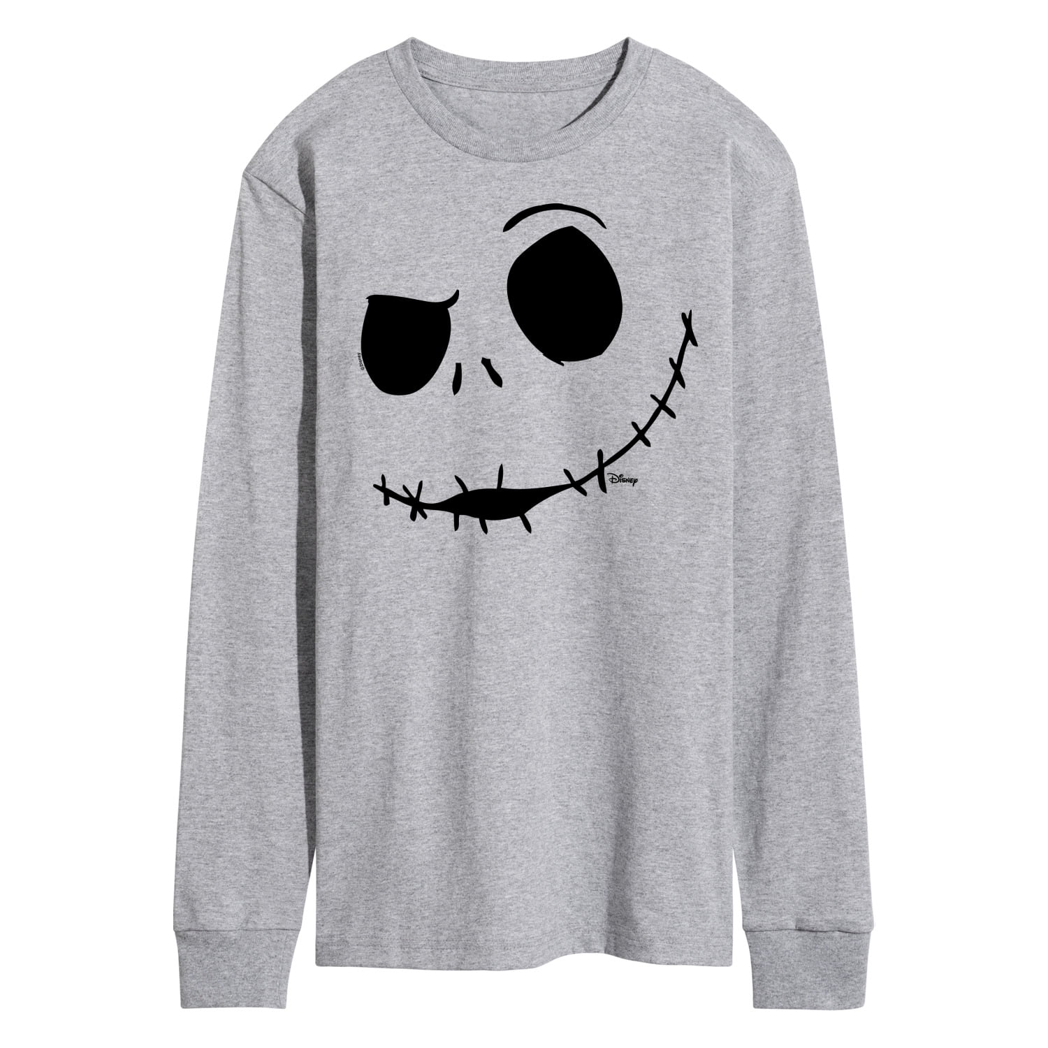 The Nightmare Before Christmas - Jack Face - Men's Long Sleeve T-Shirt ...