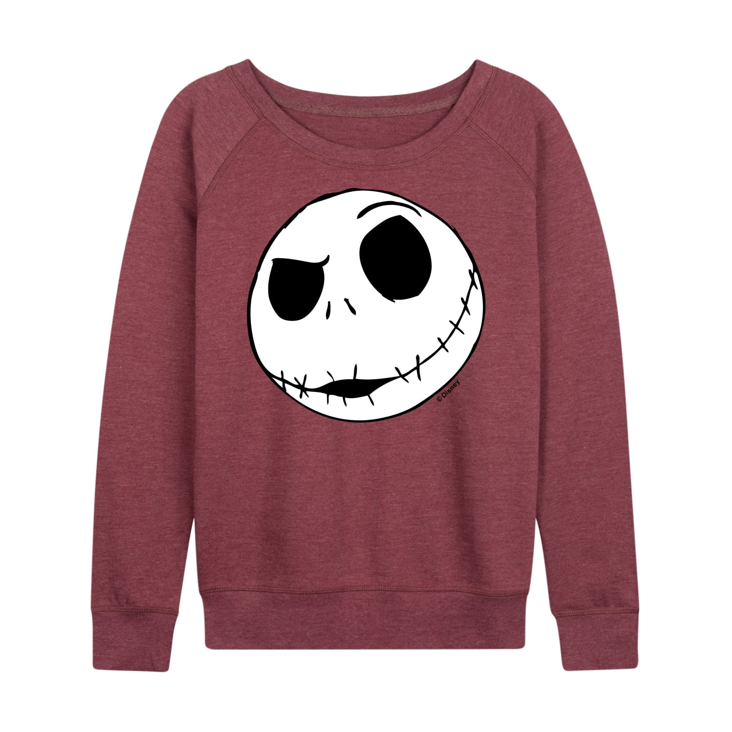 The Nightmare Before Christmas - Jack Face - Women's Lightweight French ...