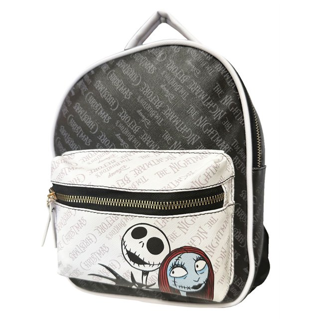The Nightmare Before Christmas Jack & Sally Faux Leather 10" Mini ...