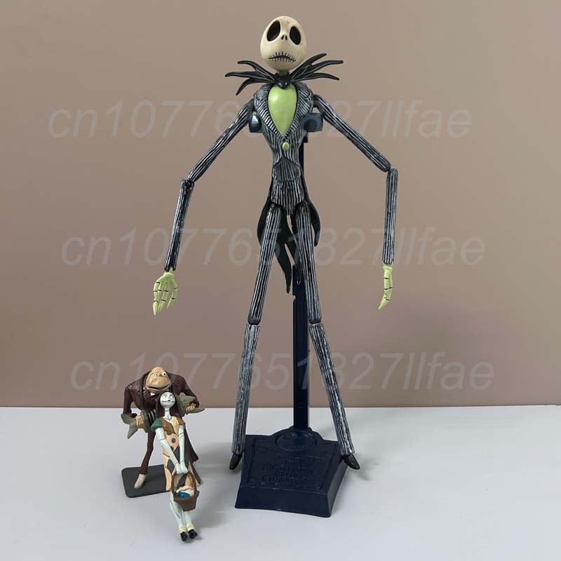 The Nightmare Before Christmas Jack Skellington Action Figure 12 Face ...