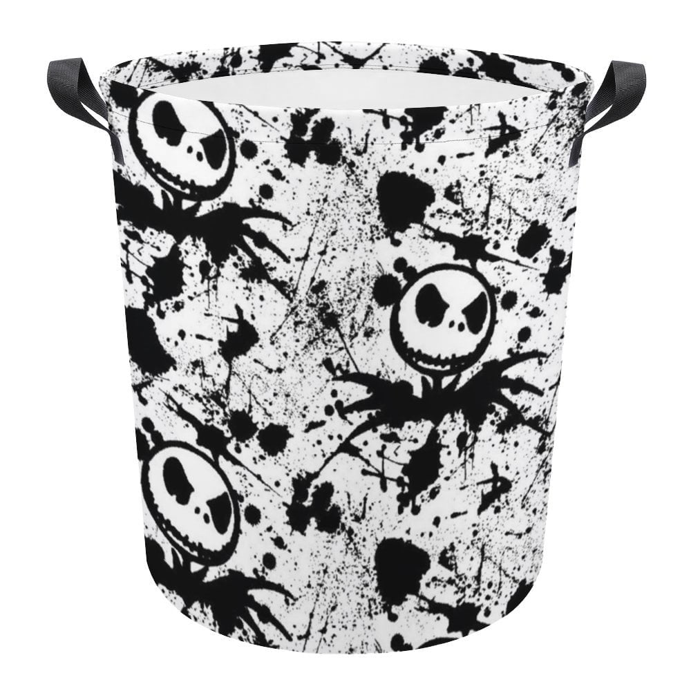 The Nightmare Before Christmas Jack Skellington Circular Laundry Hamper ...