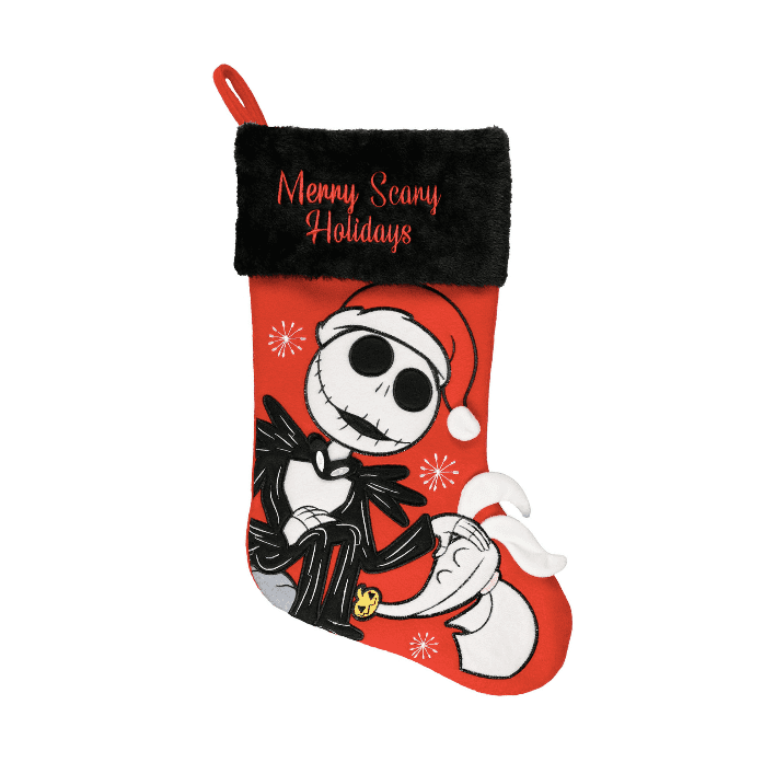 Disney The Nightmare Before Christmas Jack Skellington Holiday Stocking ...