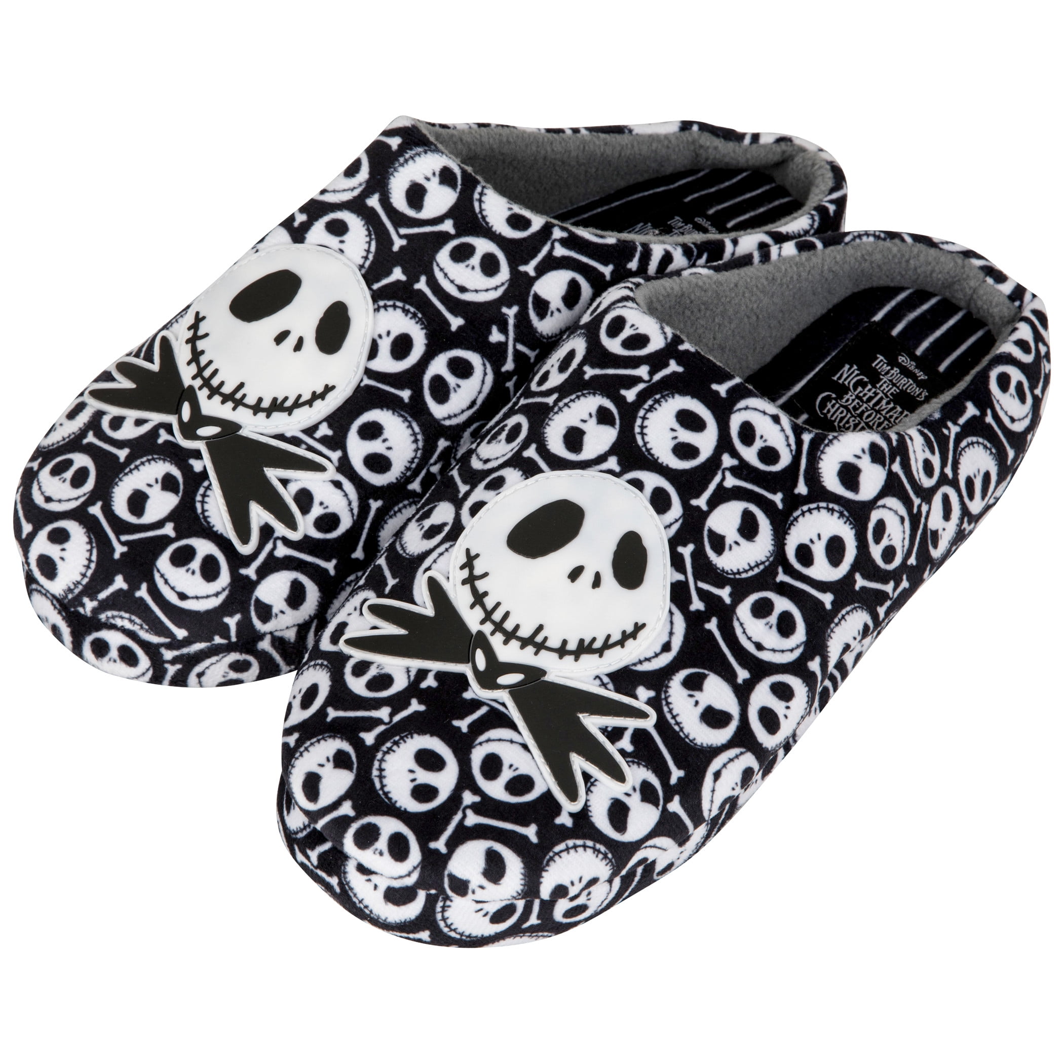 The Nightmare Before Christmas Jack Skellington Men's Clog Slippers ...