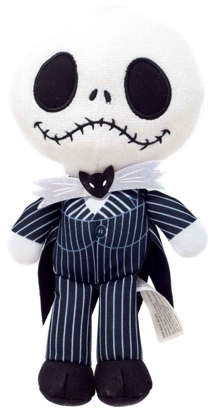 The Nightmare Before Christmas Jack Skellington Plush (Sparkle Bowtie ...