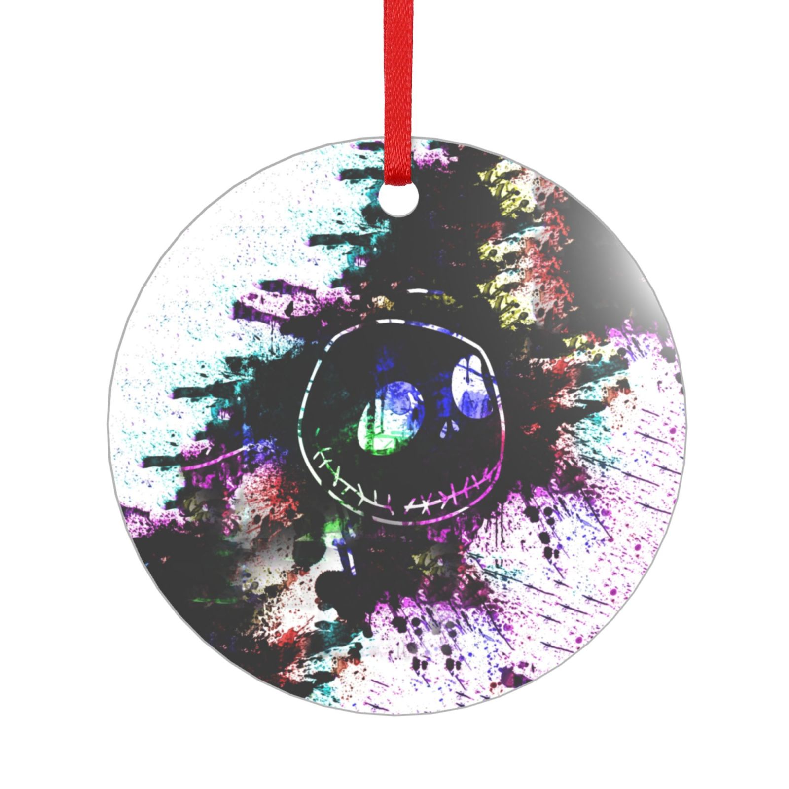 The Nightmare Before Christmas Jack Skellington Skull Acrylic Shaped ...