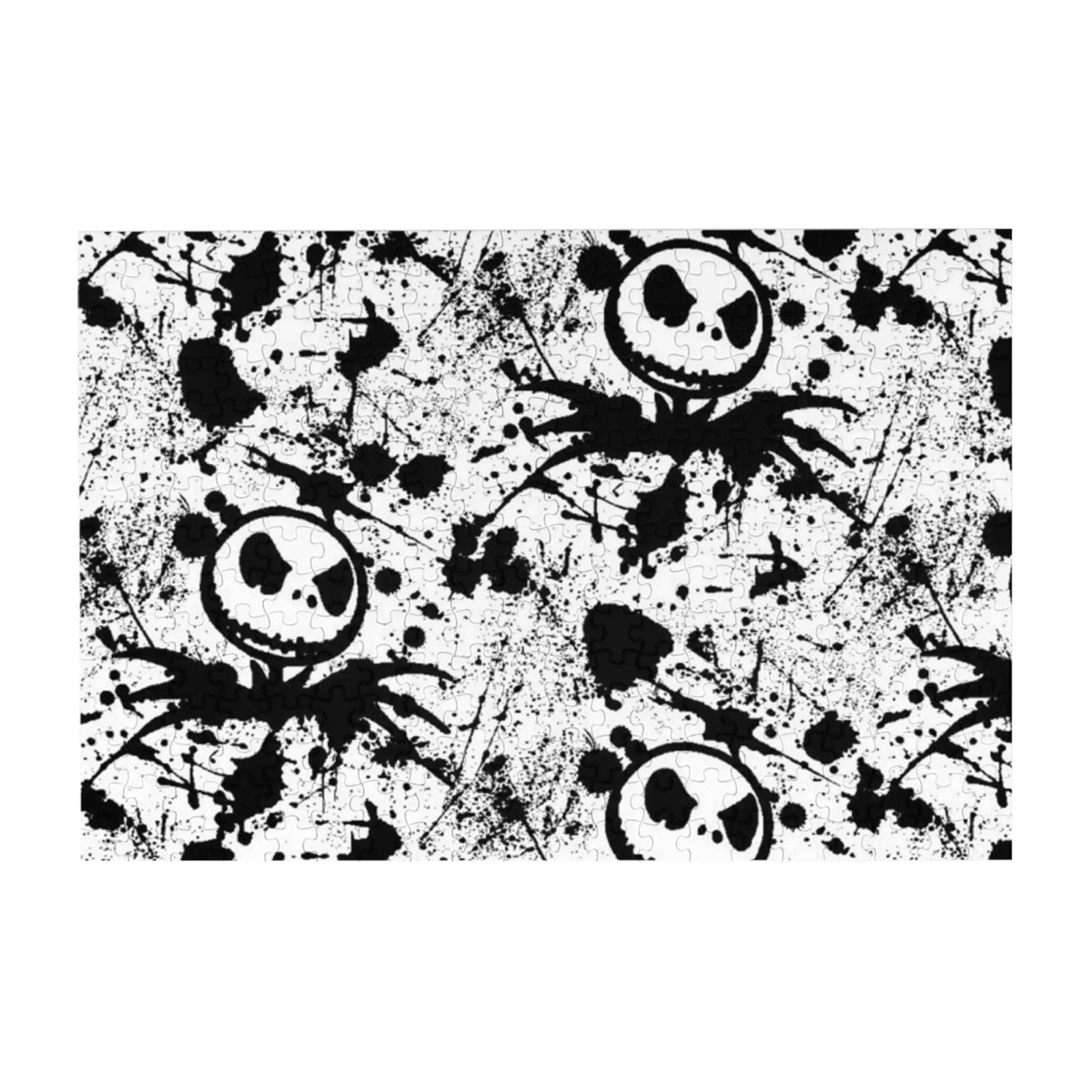 The Nightmare Before Christmas Jack Skellington Wooden Jigsaw Puzzles ...