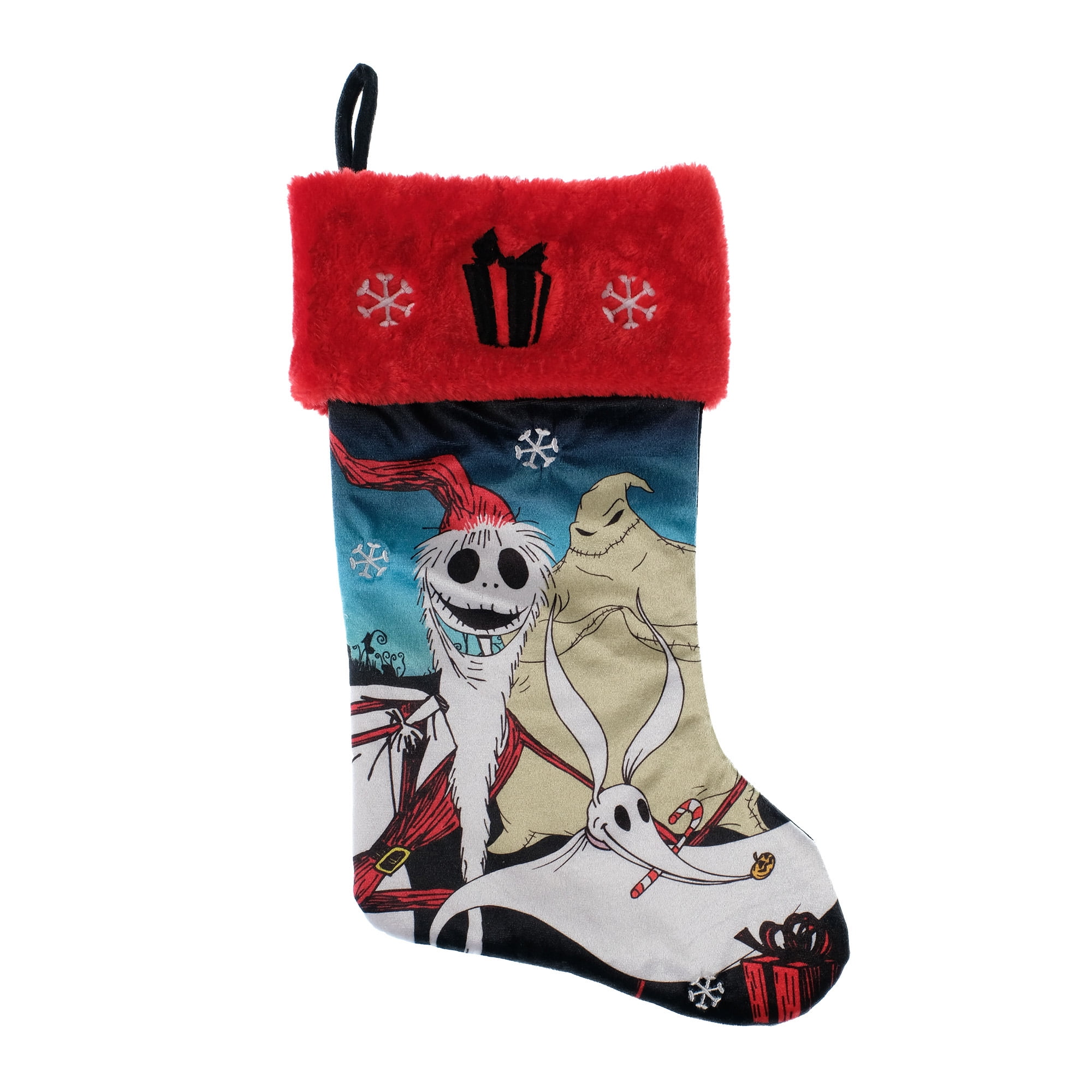 "The Nightmare Before Christmas" Jack Skellington and Zero 20" Velour ...