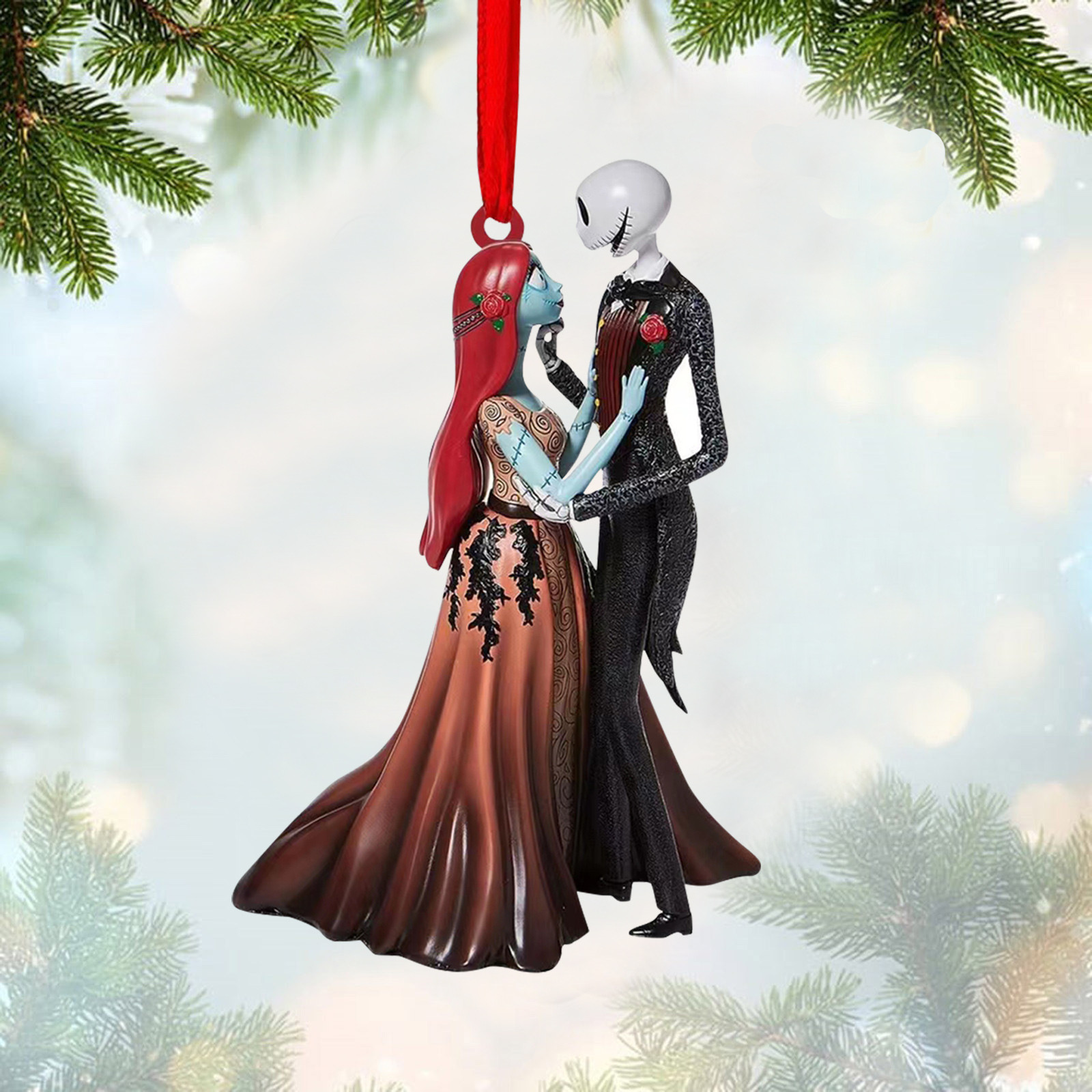 The Nightmare Before Christmas Jack and Sally Acrylic Pendant ...