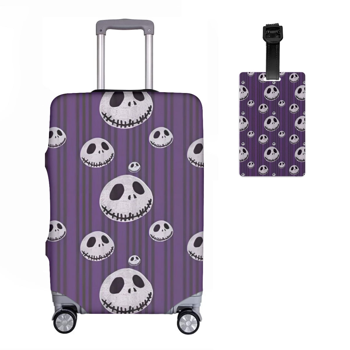 The Nightmare Before Christmas Luggage Cover, Hard Shell Suitcase Cover ...