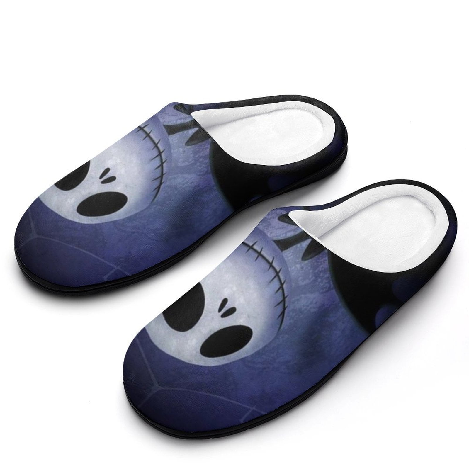 The Nightmare Before Christmas Men's Cotton Slippers Winter Fuzzy ...
