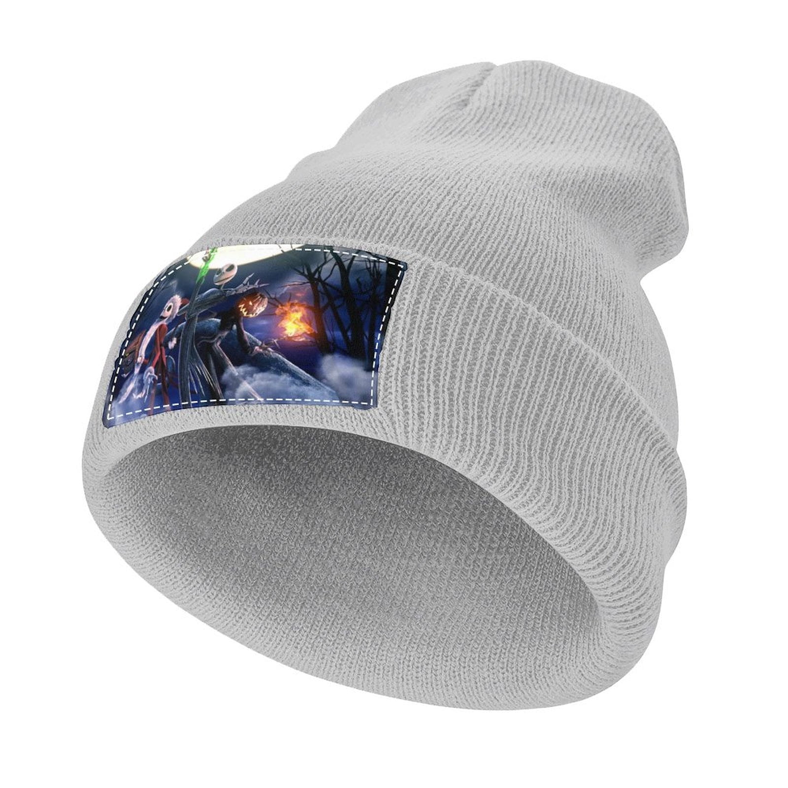 The Nightmare Before Christmas Moon Stretchable Knitted Beanie Hat ...
