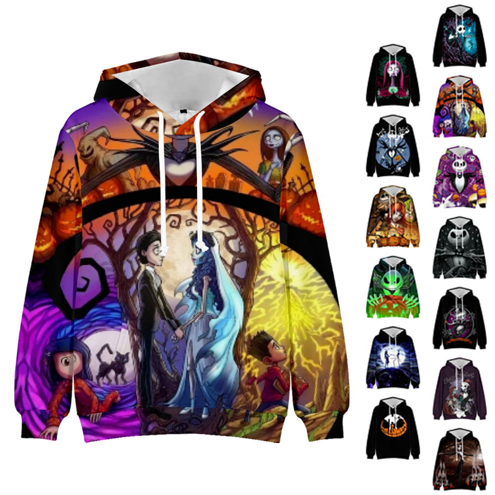 The Nightmare Before Christmas Oogie Boogie Poster Pullover Hoodie(#02 ...