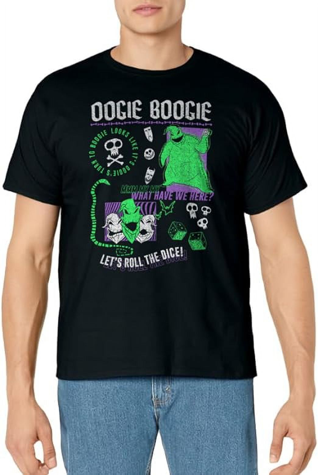 The Nightmare Before Christmas Oogie Boogie Poster T-Shirt - Walmart.com