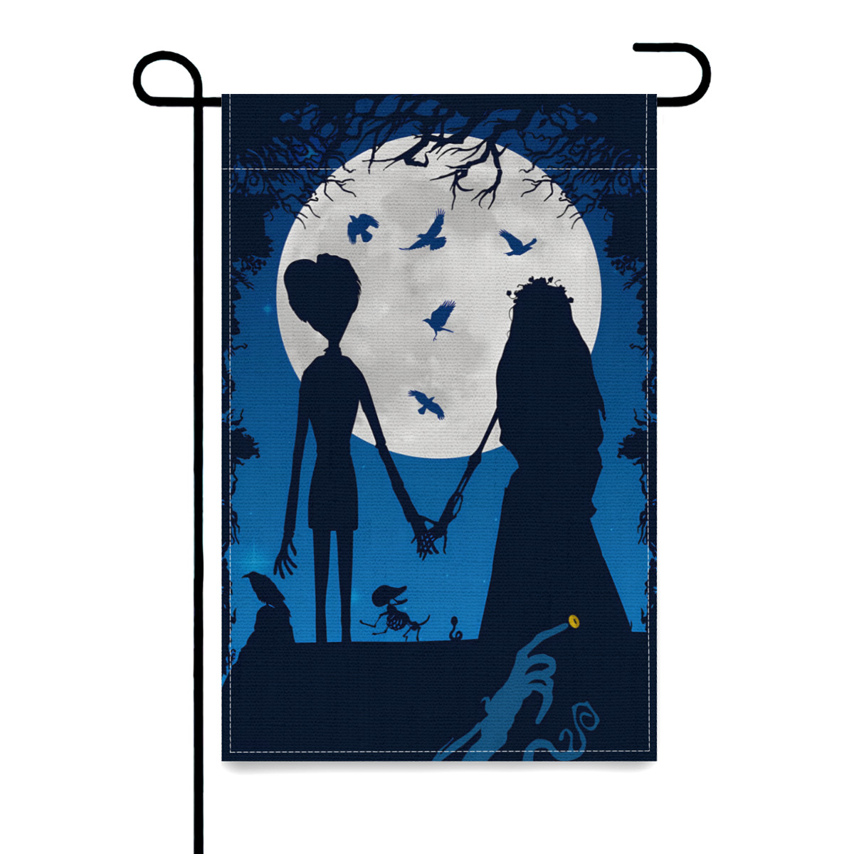 The Nightmare Before Christmas Personalized Garden Flag Custom Double ...