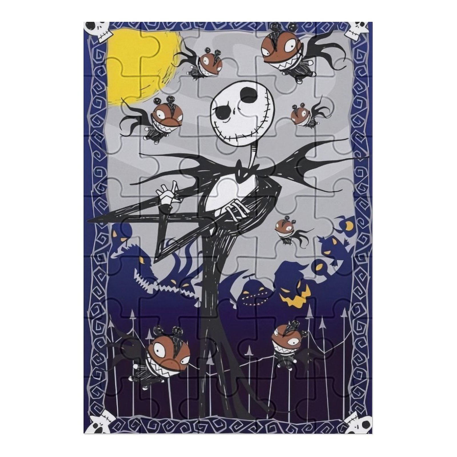 The Nightmare Before Christmas Puzzles for Kids Interactive Brain ...