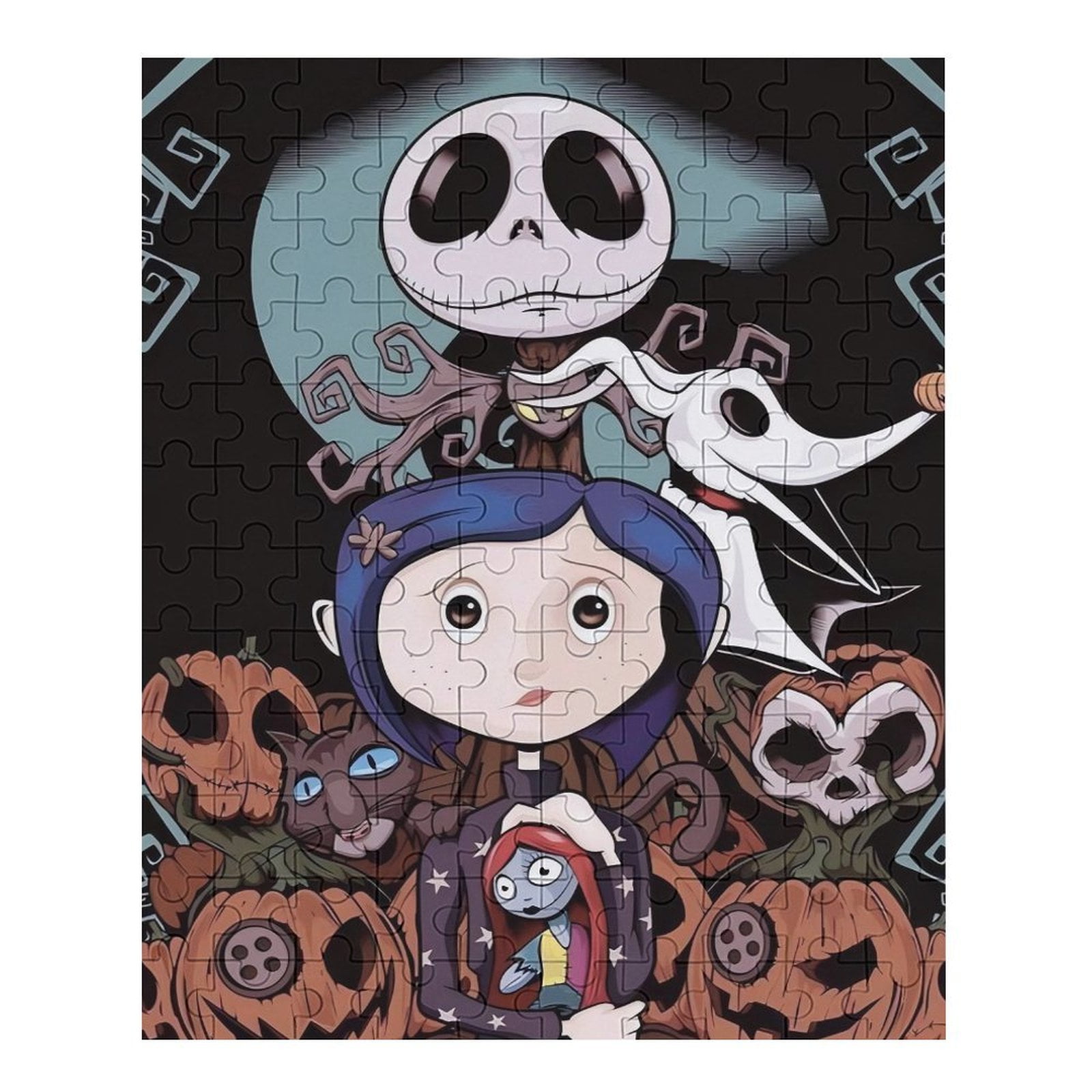The Nightmare Before Christmas Puzzles for Kids Interactive Brain ...