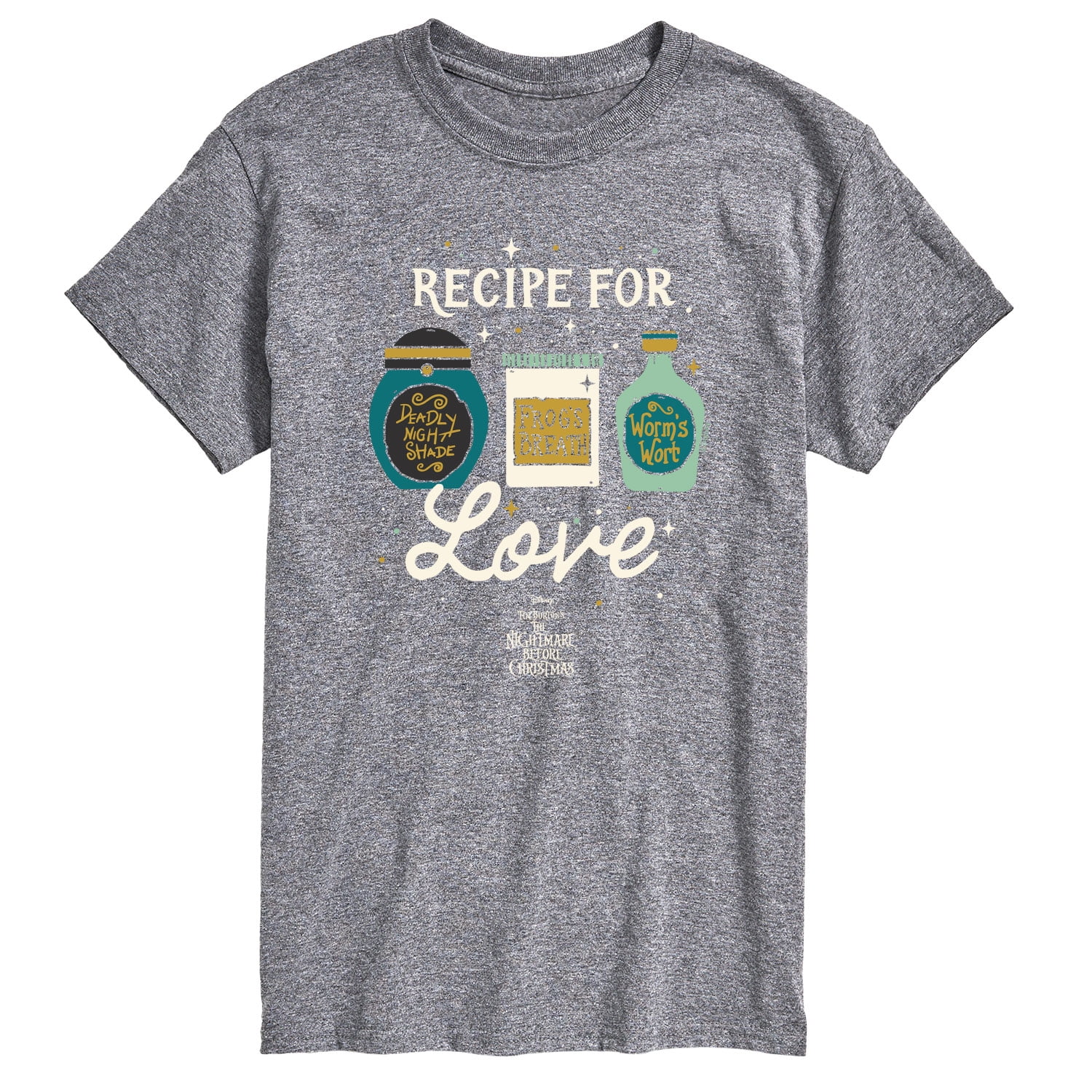 The Nightmare Before Christmas - Recipe For Love - Men's Short Sleeve ...