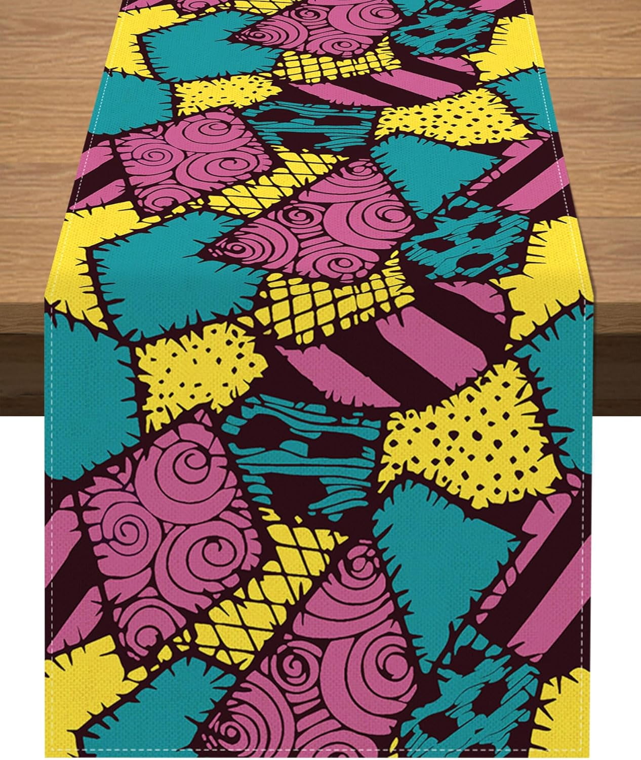 The Nightmare Before Christmas Sally Table Runner Halloween Birthday ...