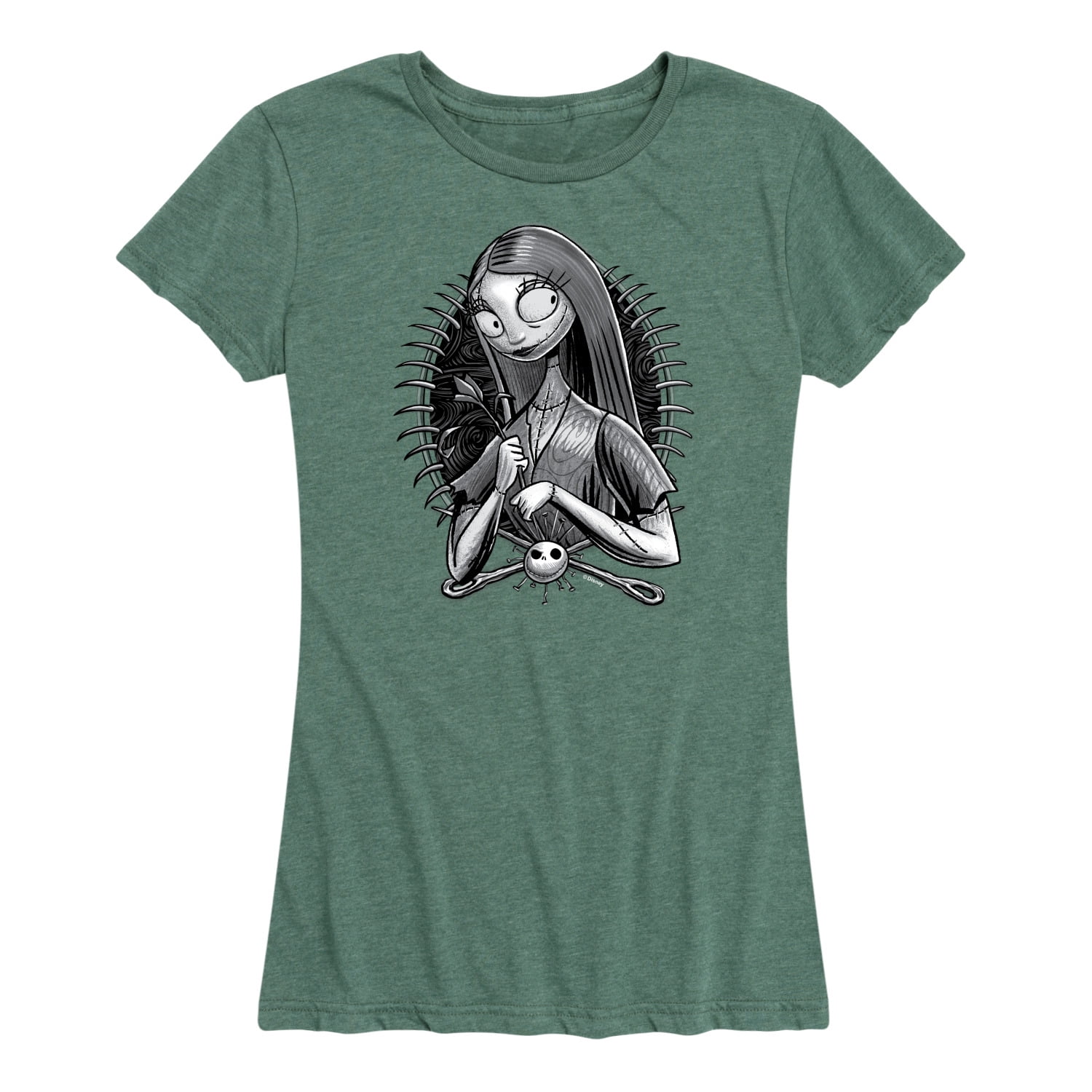 The Nightmare Before Christmas - Sally Vignette - Women's Short Sleeve ...