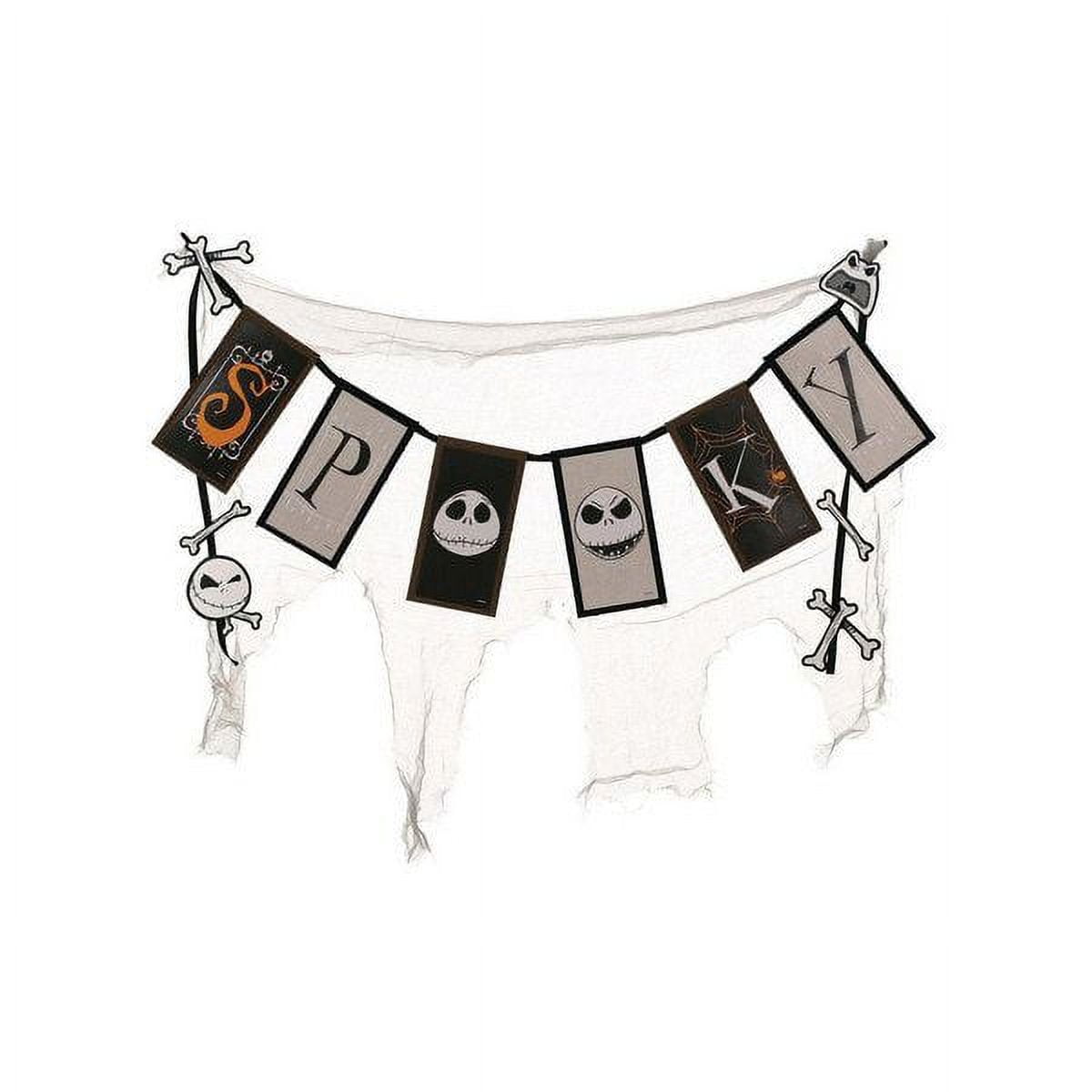 The Nightmare Before Christmas Spooky Cheesecloth Banner (36" Long ...