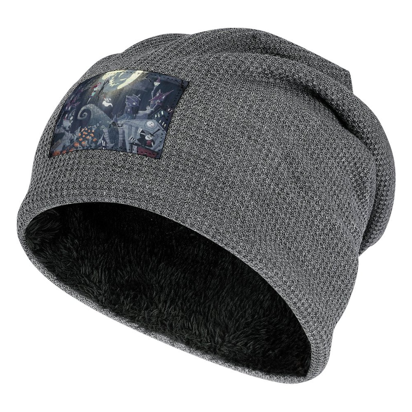 The Nightmare Before Christmas Unisex Beanies Hats Thick Thermal Winter ...