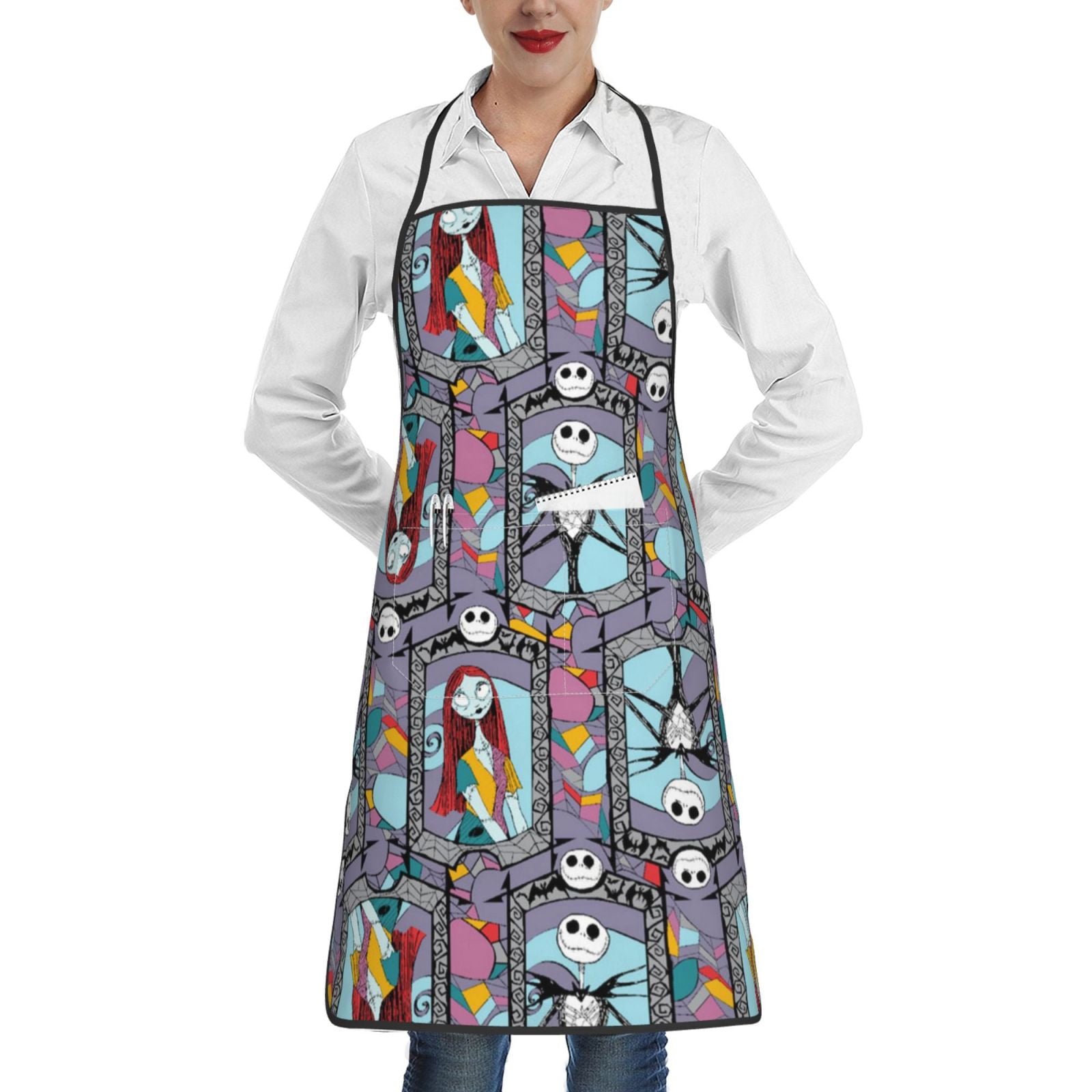 The Nightmare Before Christmas Waterproof Apron Home Decor Kitchen ...