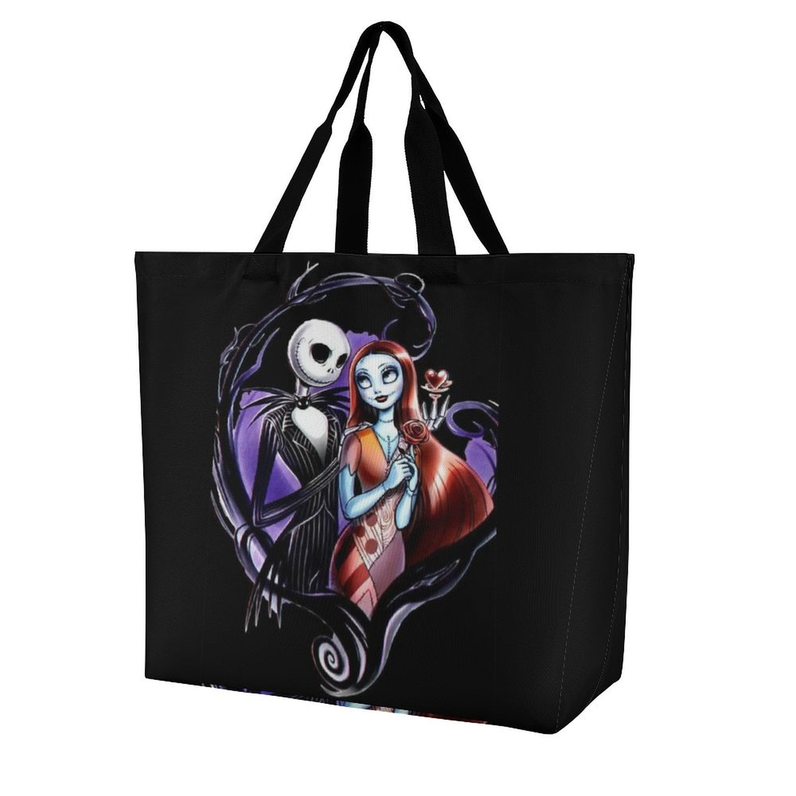 The Nightmare Before Christmas Women Tote Bags Lightweight One Shoulder ...