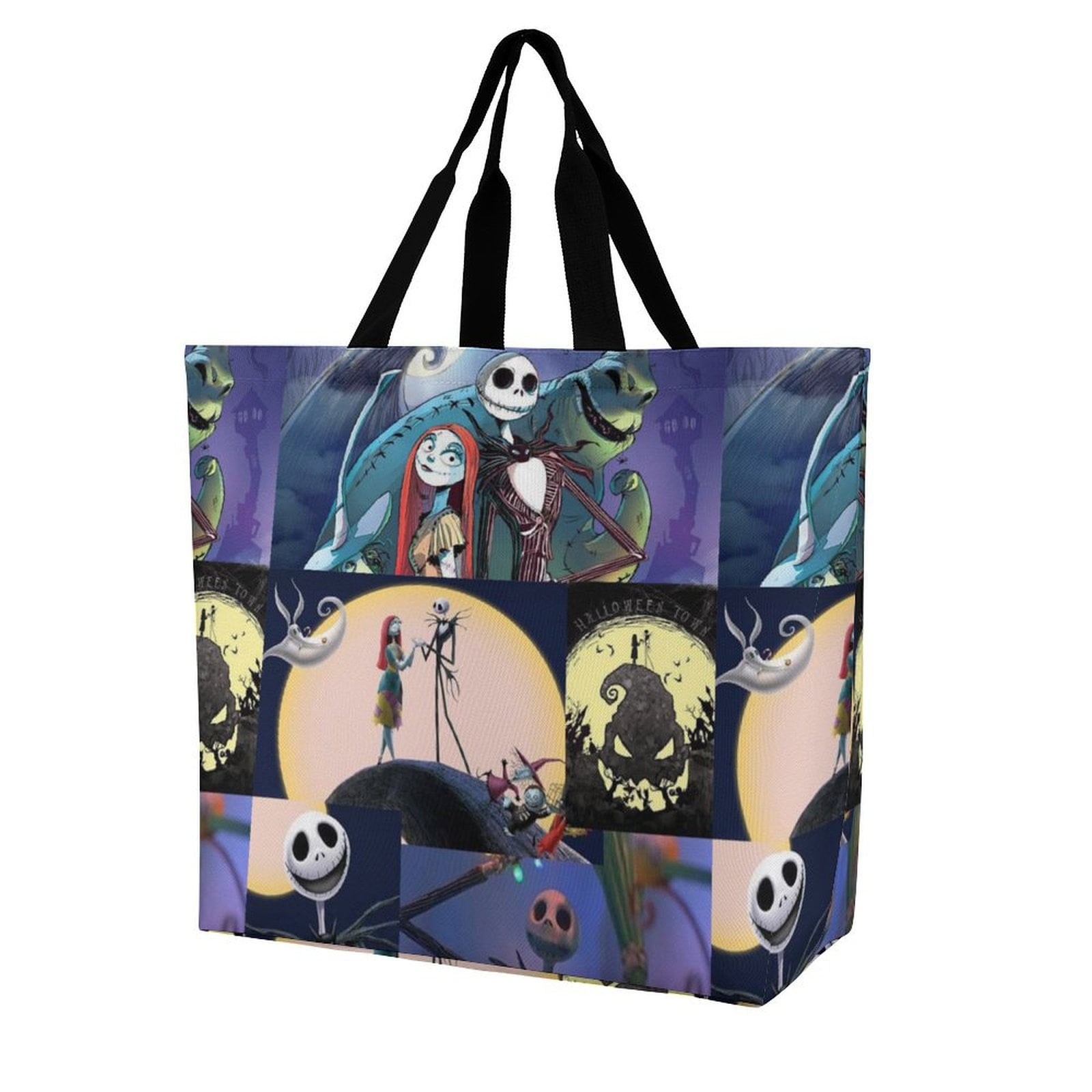 The Nightmare Before Christmas Women Tote Bags Lightweight One Shoulder ...