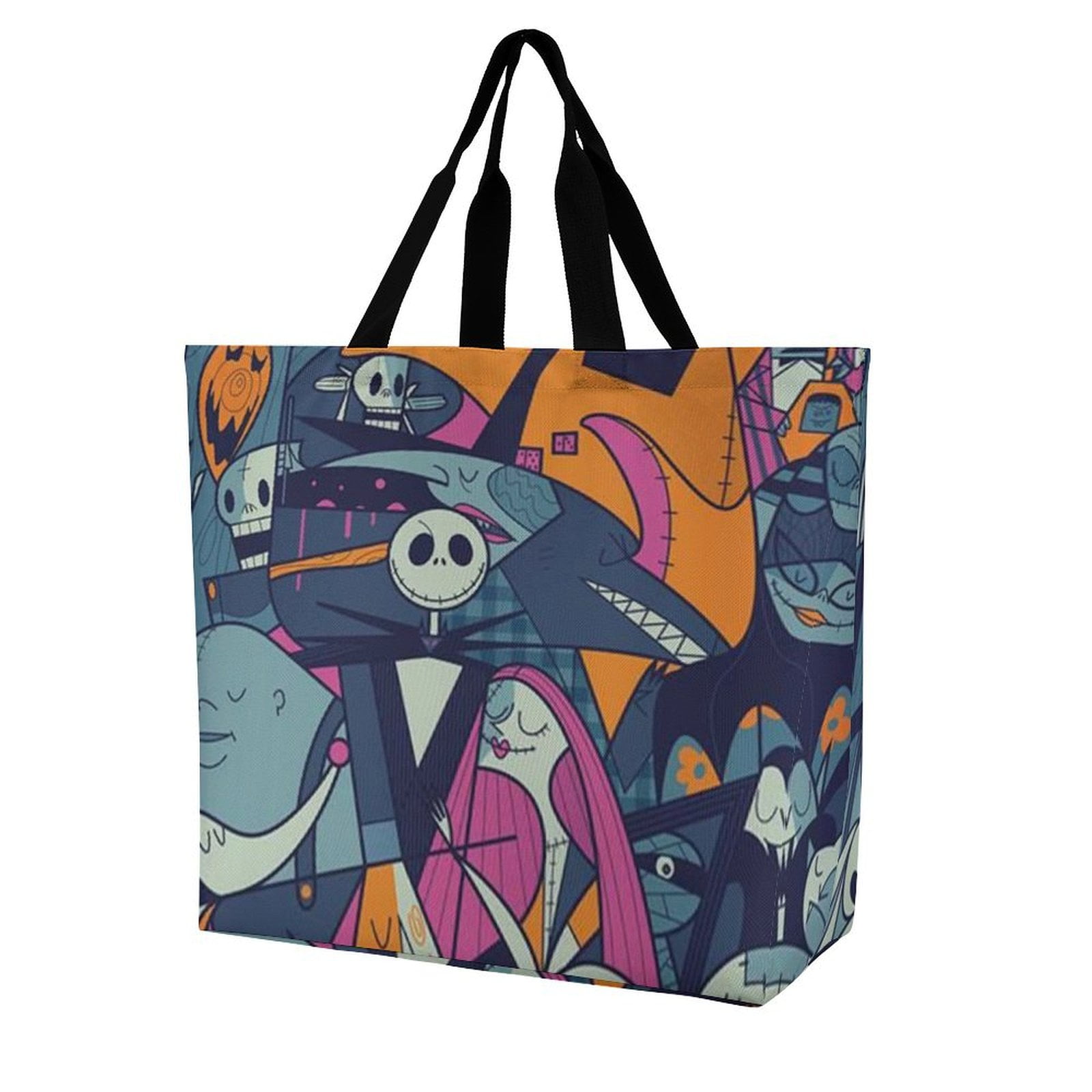 The Nightmare Before Christmas Women Tote Bags Lightweight One Shoulder ...