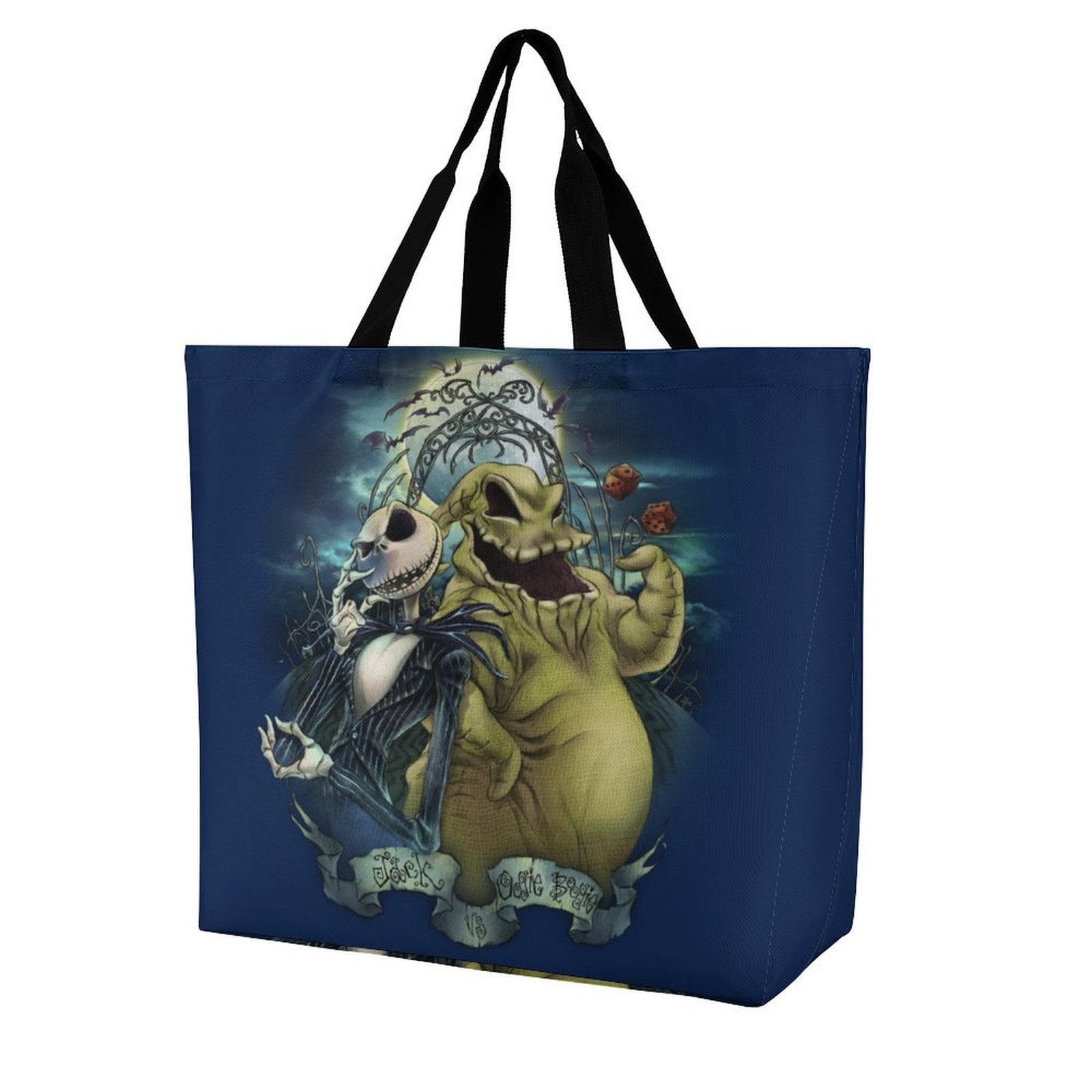 The Nightmare Before Christmas Women Tote Bags Lightweight One Shoulder ...