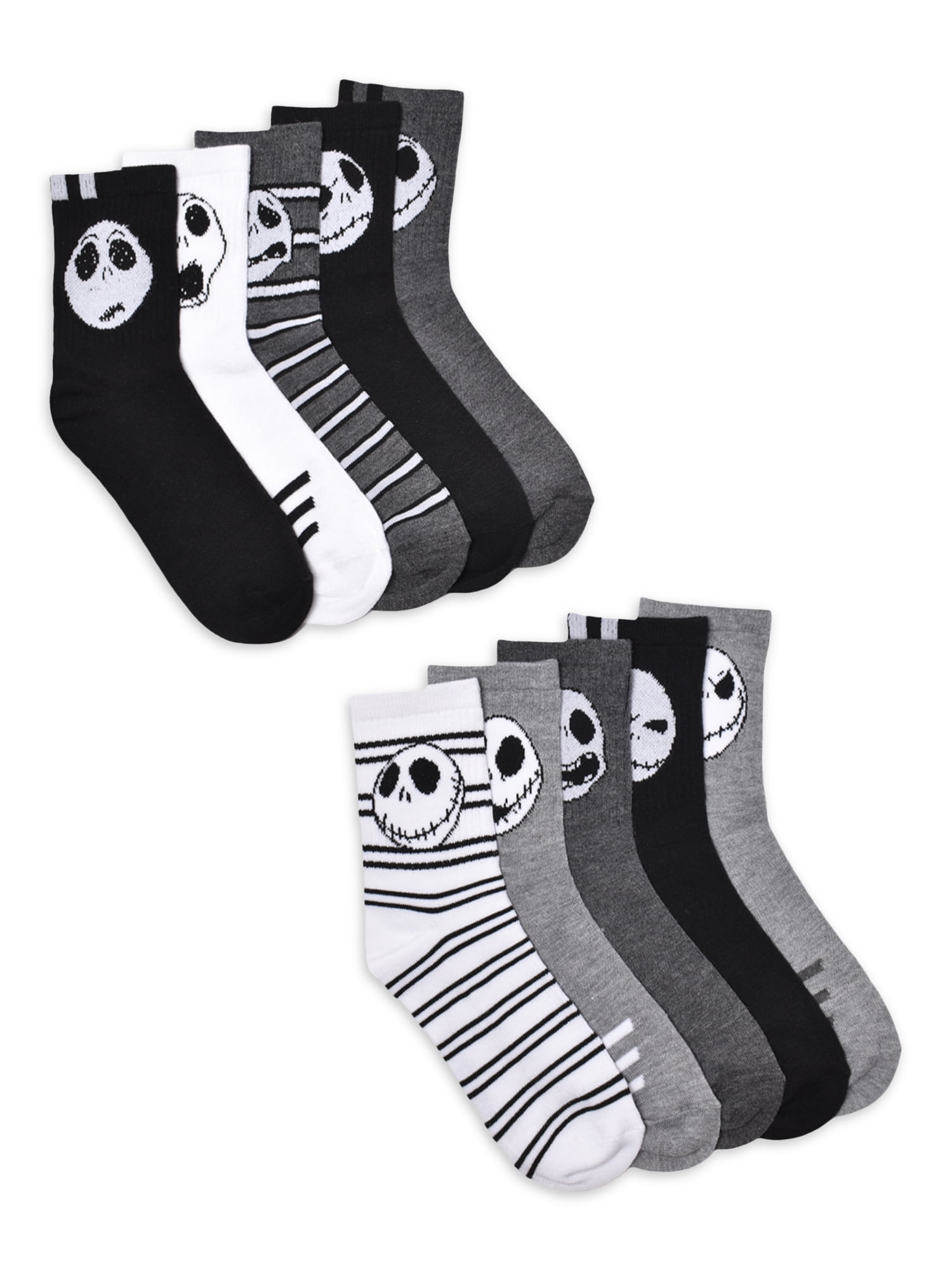 The Nightmare Before Christmas Womens Jack Skellington Graphic Crew ...