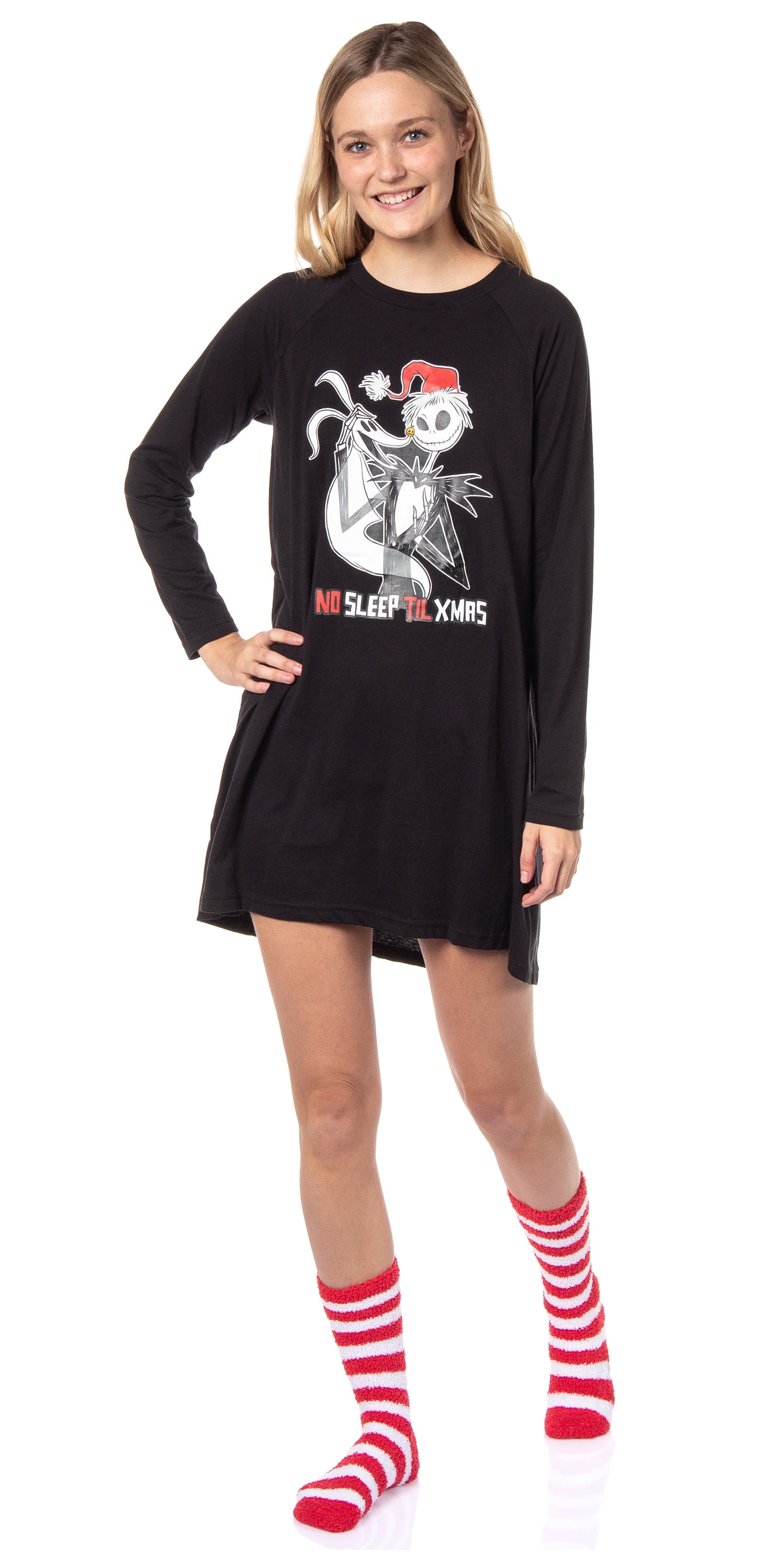 The Nightmare Before Christmas Women's Jack Skellington Long-Sleeved ...