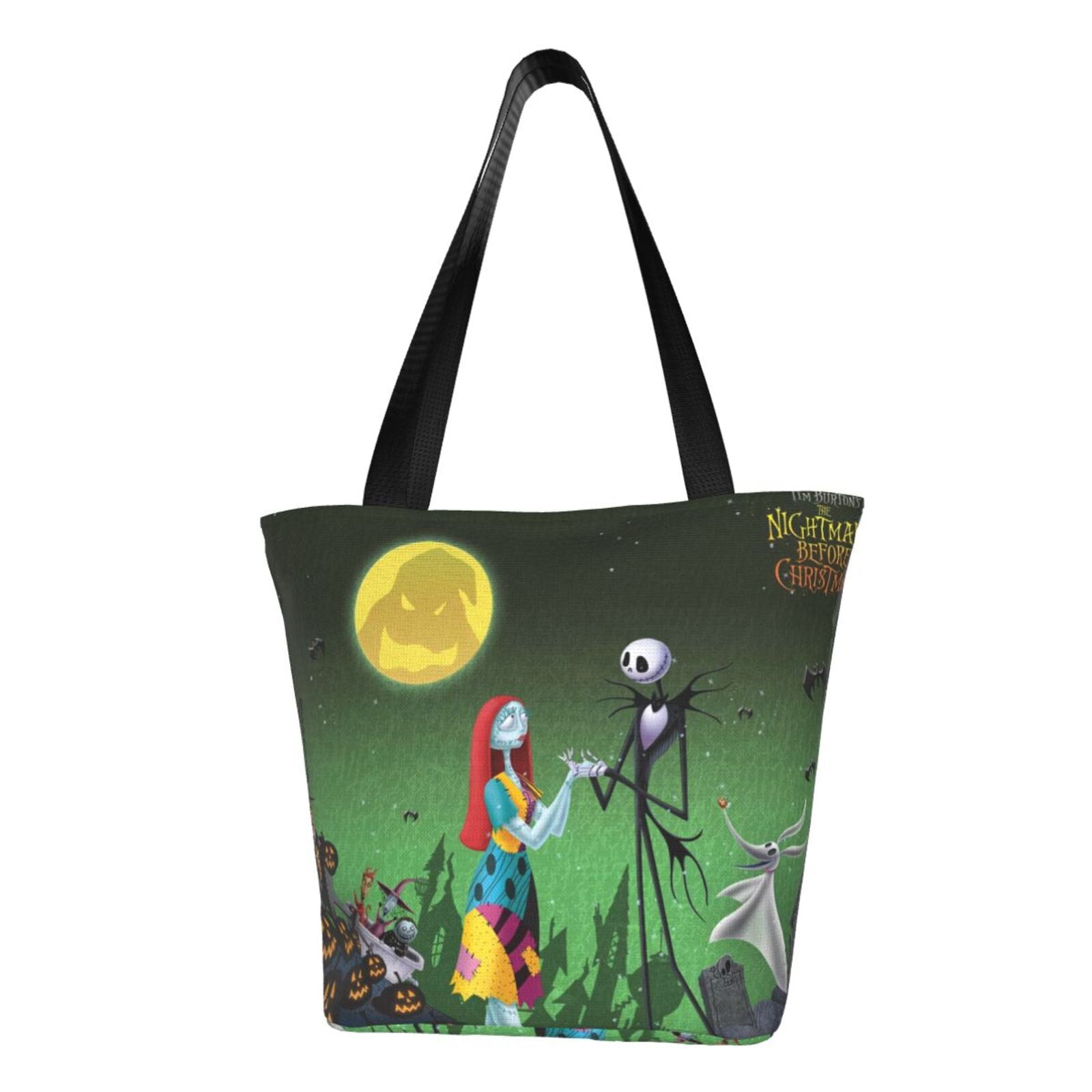 The Nightmare Before Christmas Women's Tote Bag Large Capacity Shoulder ...