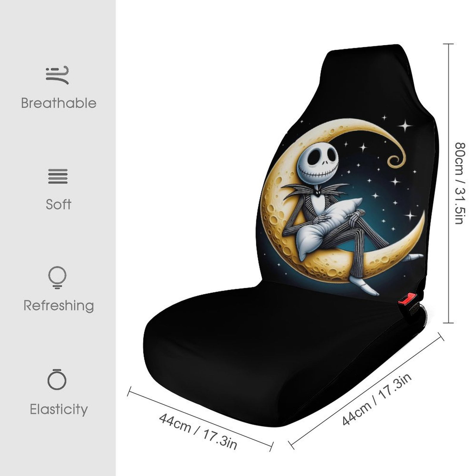 The Nightmare before Christmas Car seat covers for front seats only ...