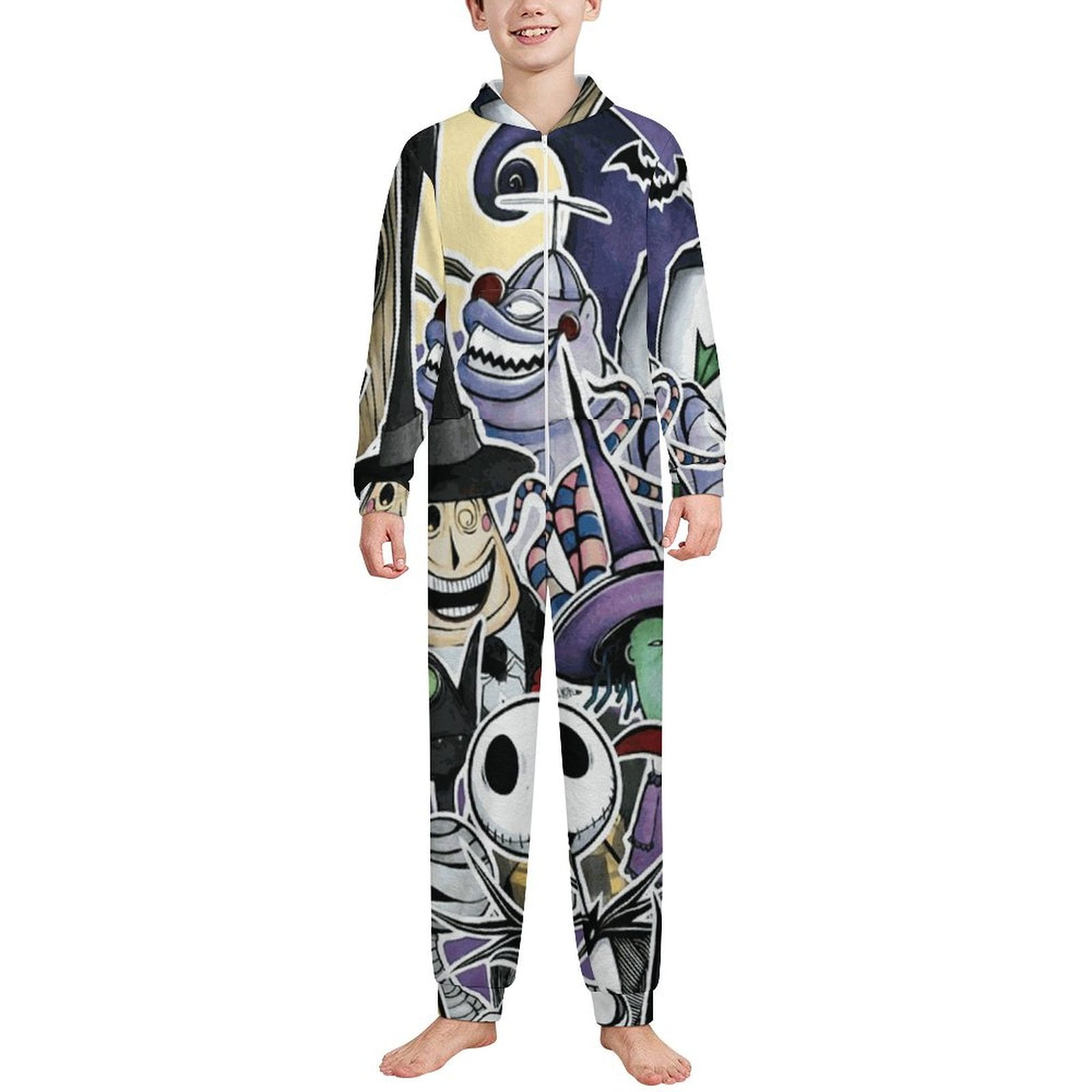 The Nightmare before Christmas Christmas children's hooded one-piece ...