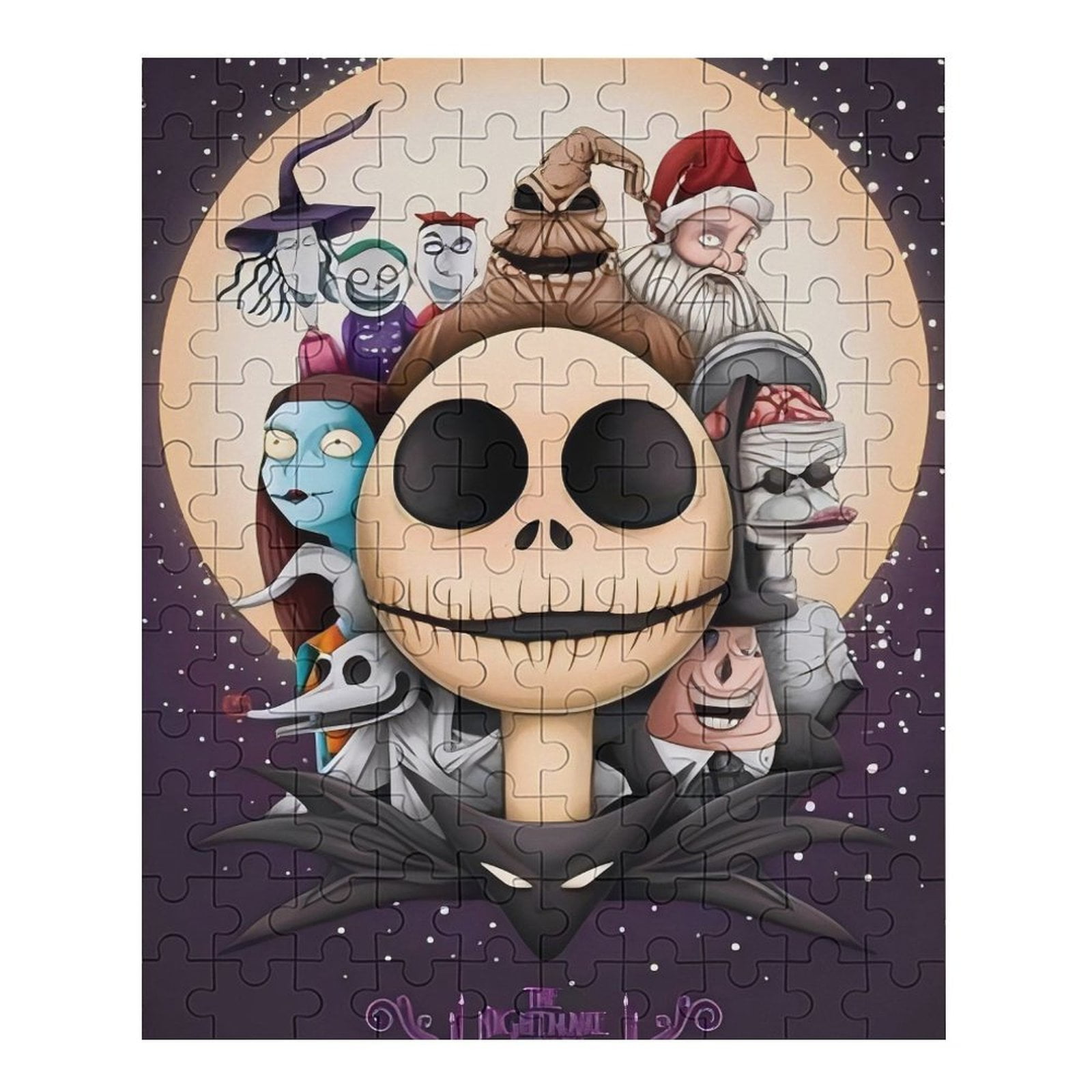 The Nightmare before Christmas Jigsaw Puzzle Toy Cartoon Anime ...