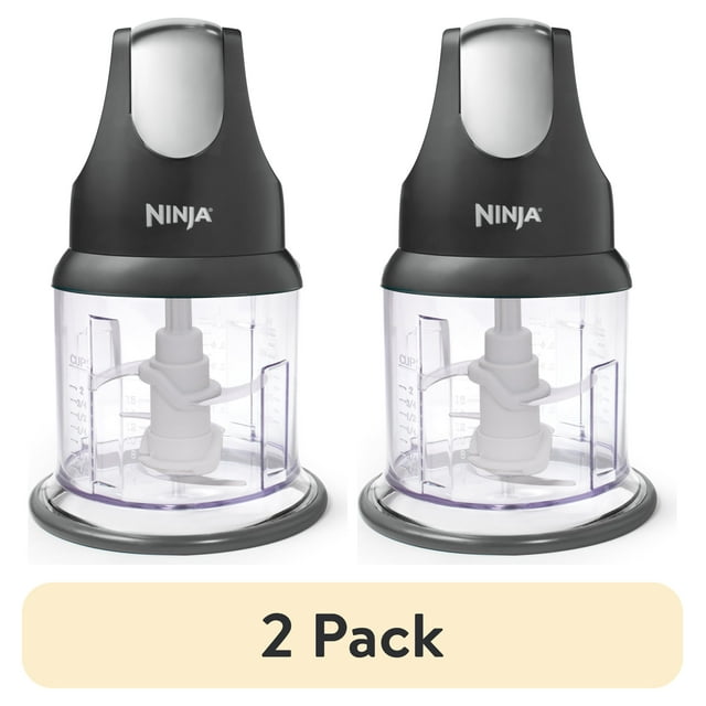 (2 pack) The Ninja® Express Chop®, Black, NJ100WM - Walmart.com