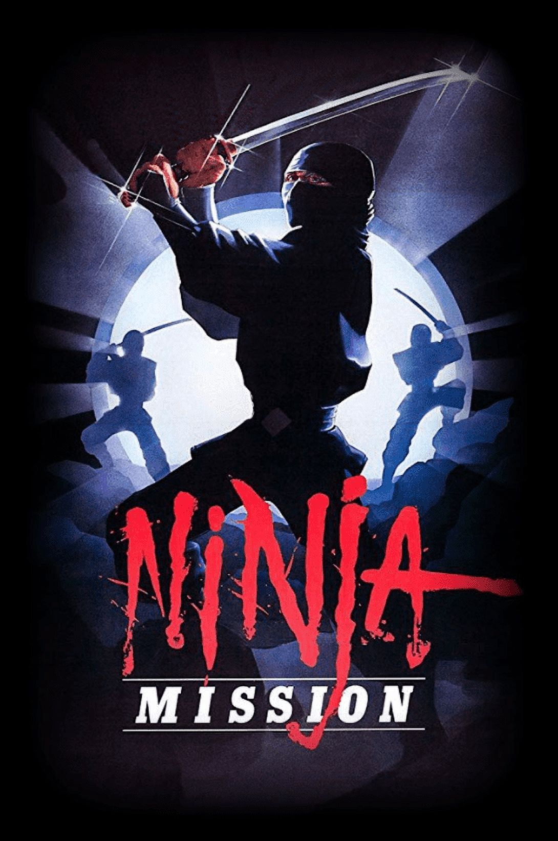 The Ninja Mission 1984 Movie Poster 24x36 Action Martial Arts Thriller ...