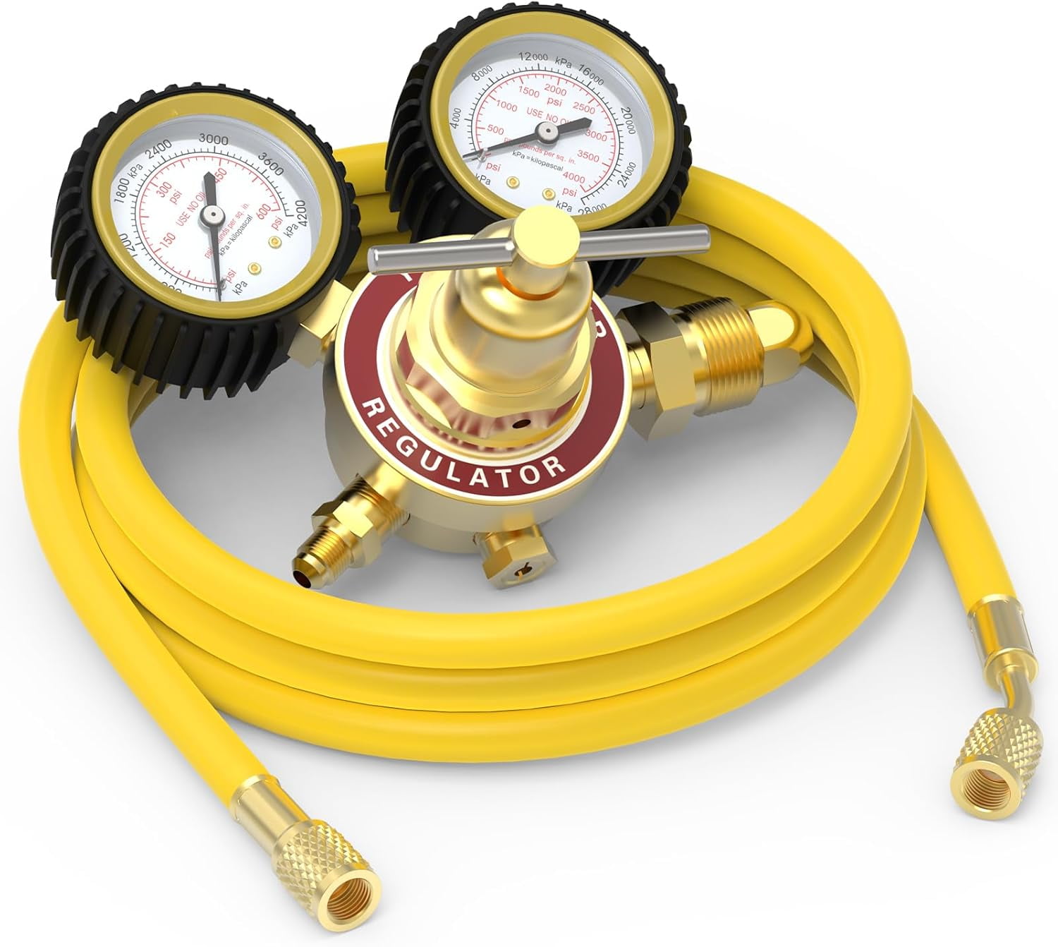 The Nitrogen Regulator with Hose, 0-600 PSI and 0-4000PSI Output ...