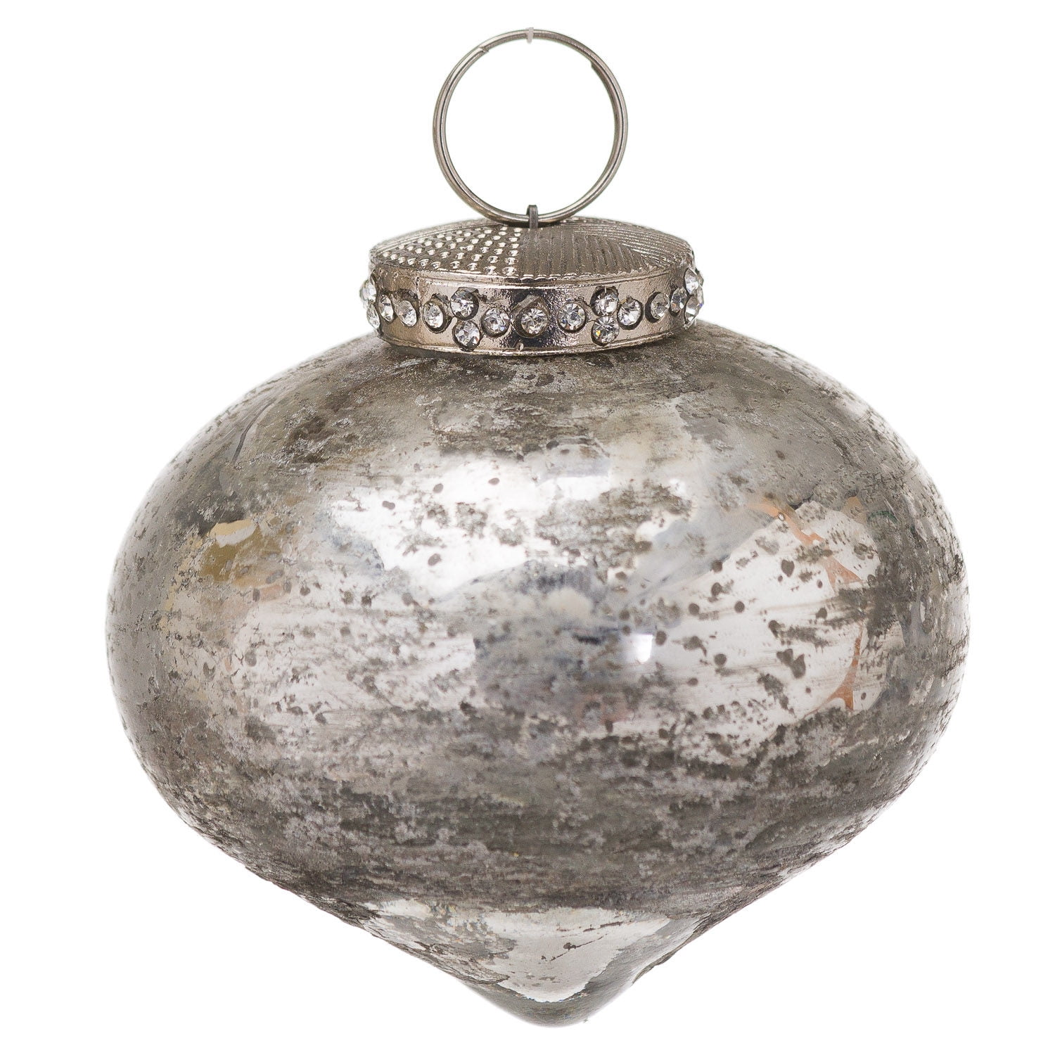 The Noel Collection Glass Teardrop Christmas Bauble - Walmart.com