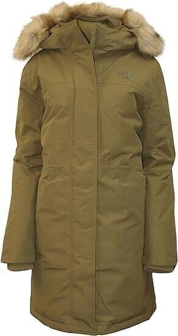 The North Face Arctic NF0A5EGV37U Women's Military Olive Parka Jacket ...