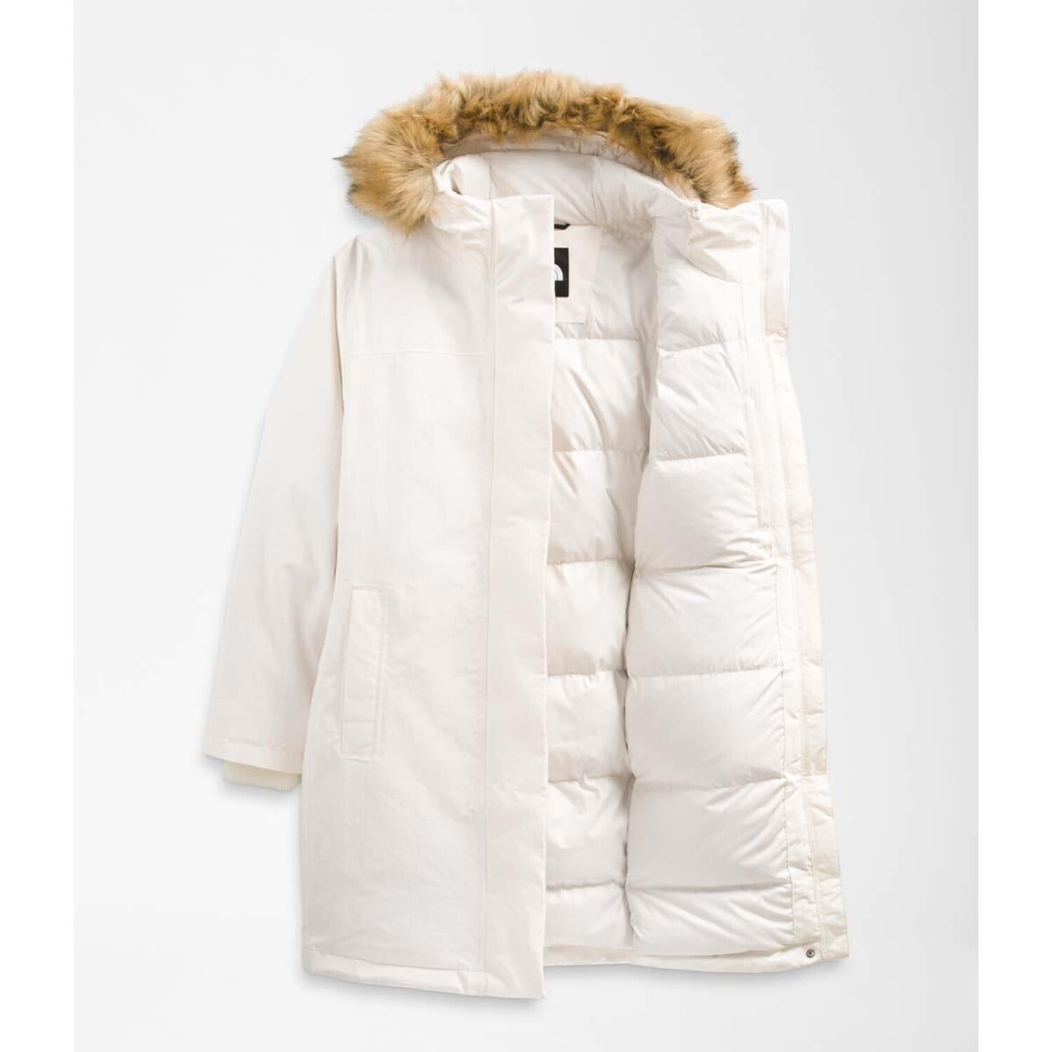 The North Face Arctic Women's White Gardenia Waterproof Parka Jacket 3X ...